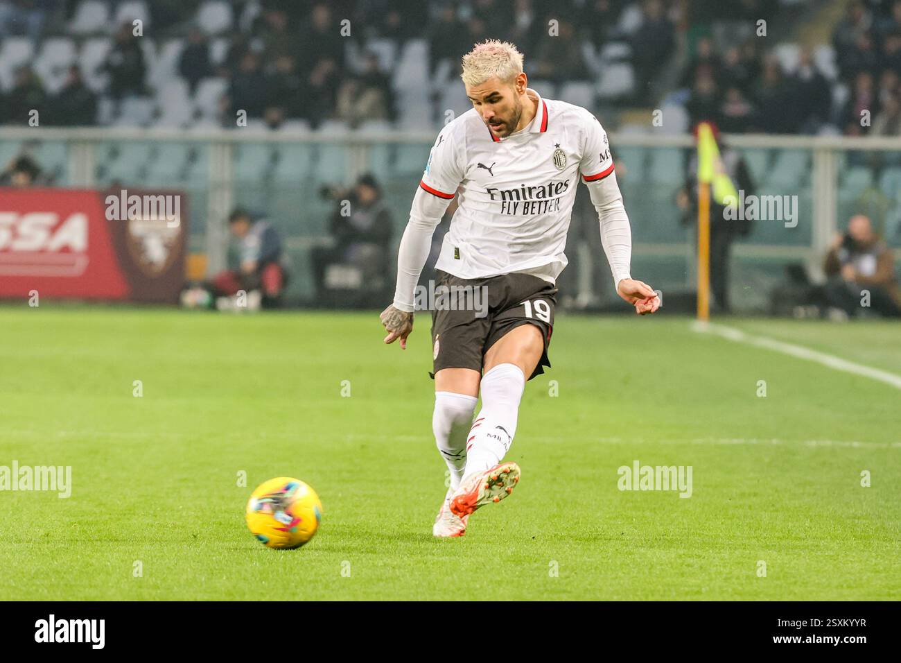 Torino’s AC Milan's Theo Hernandez in action during the Serie A Enilive ...