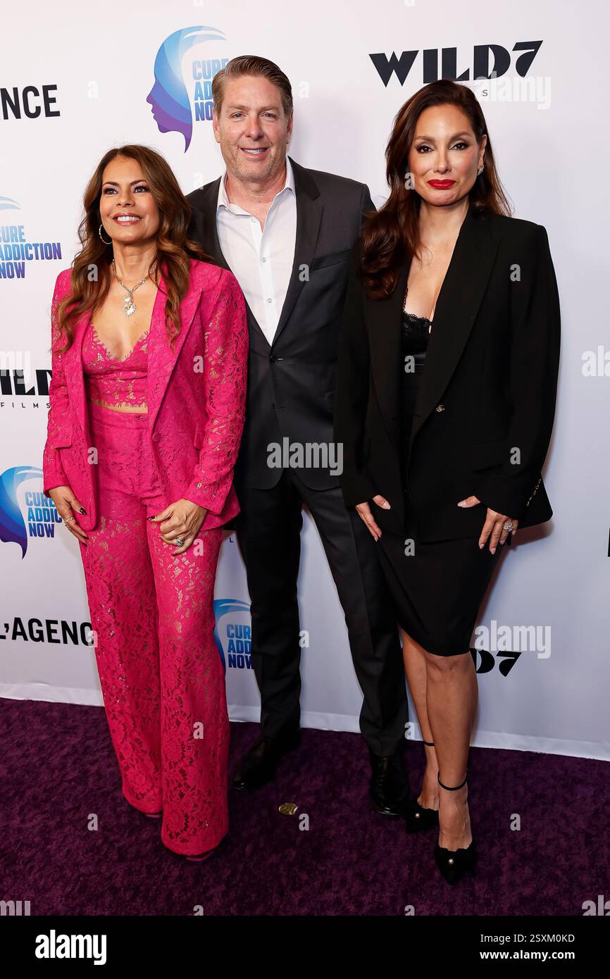 Beverly Hills, USA. 24th Feb, 2025. Lisa Vidal, Scott Benton and Alex ...