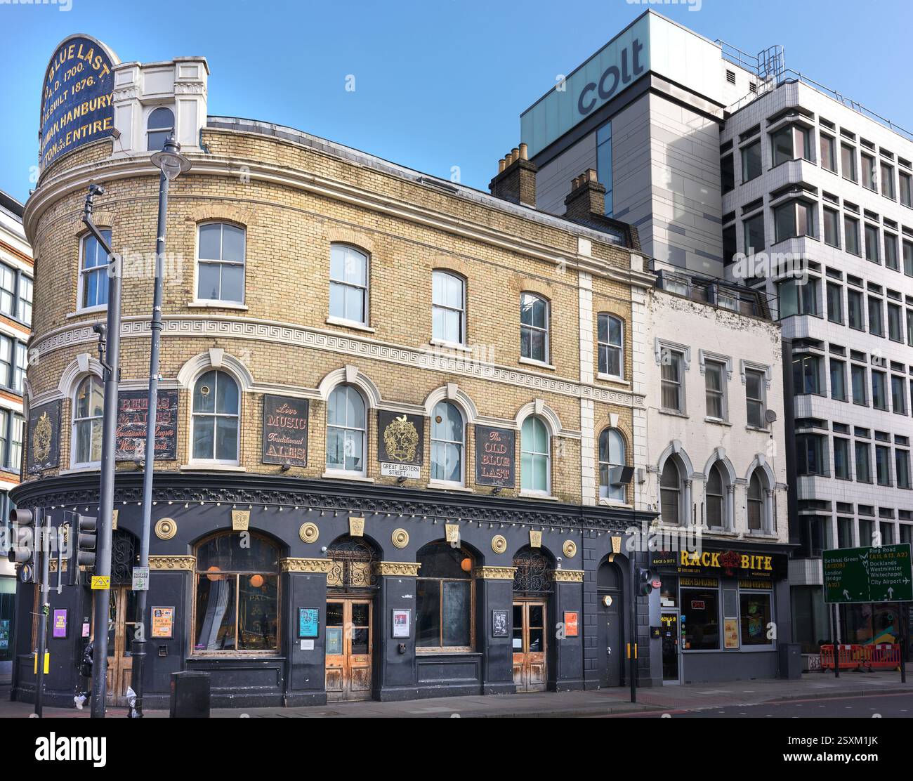Shoreditch, Hackney area of London, England Stock Photo - Alamy