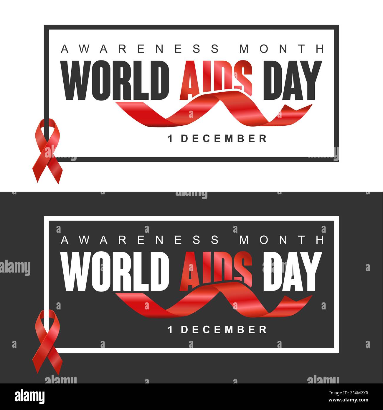 World AIDS Day December 01 Background Vector Illustration Stock Vector ...