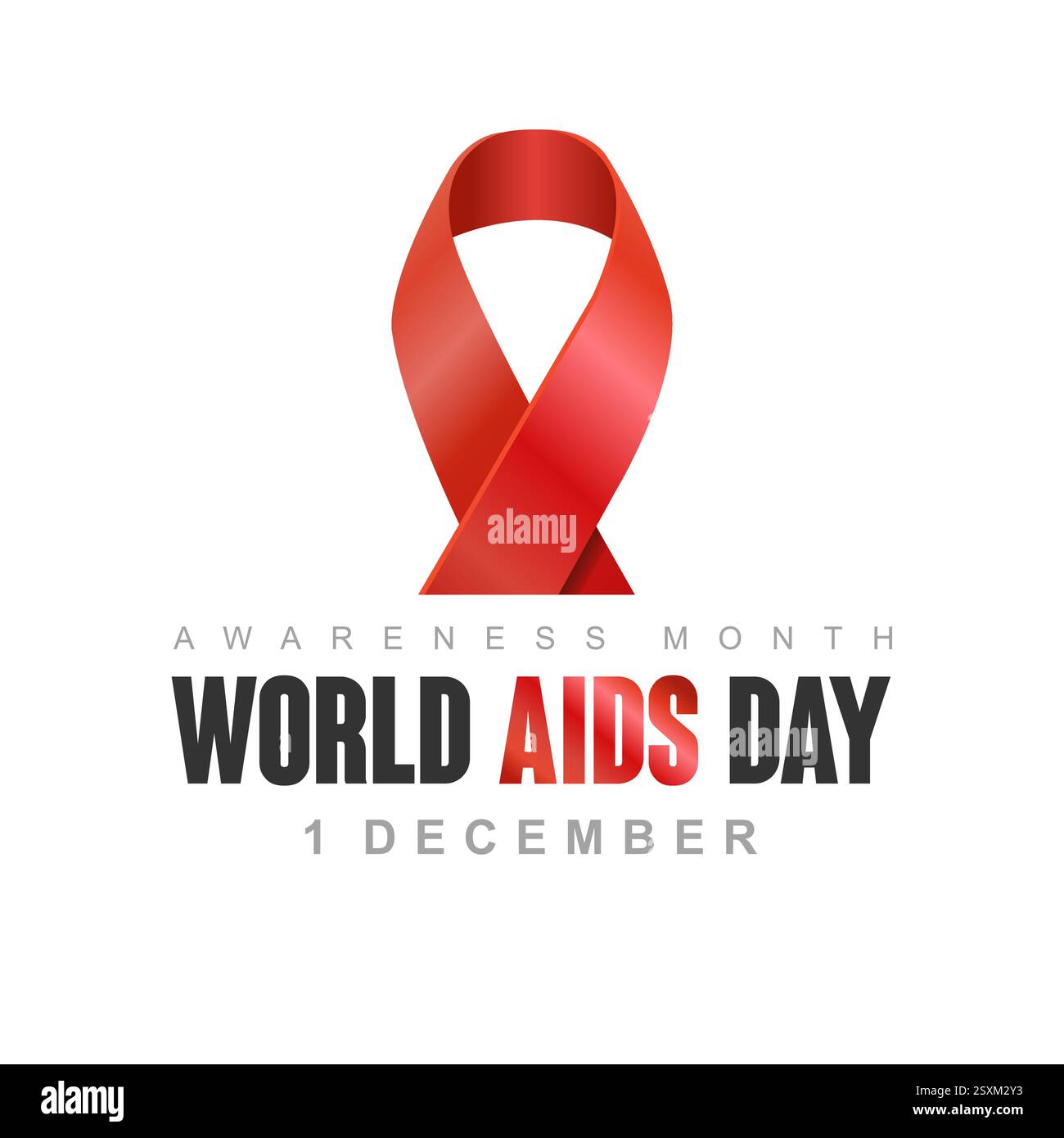 World AIDS Day December 01 Background Vector Illustration Stock Vector ...