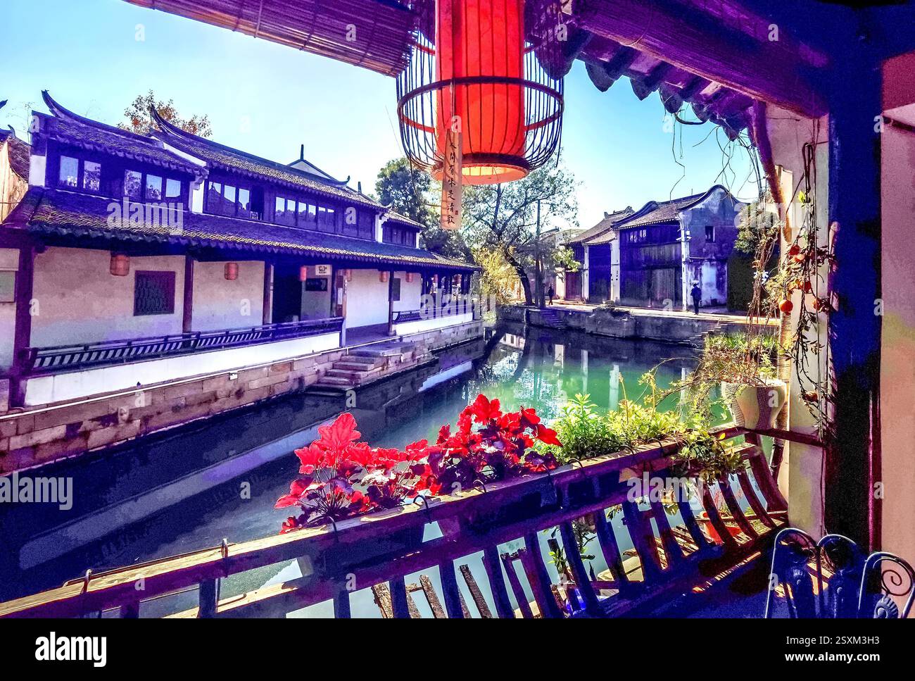 A visit to Lili Ancient Town in Wujiang District, Suzhou City, east ...