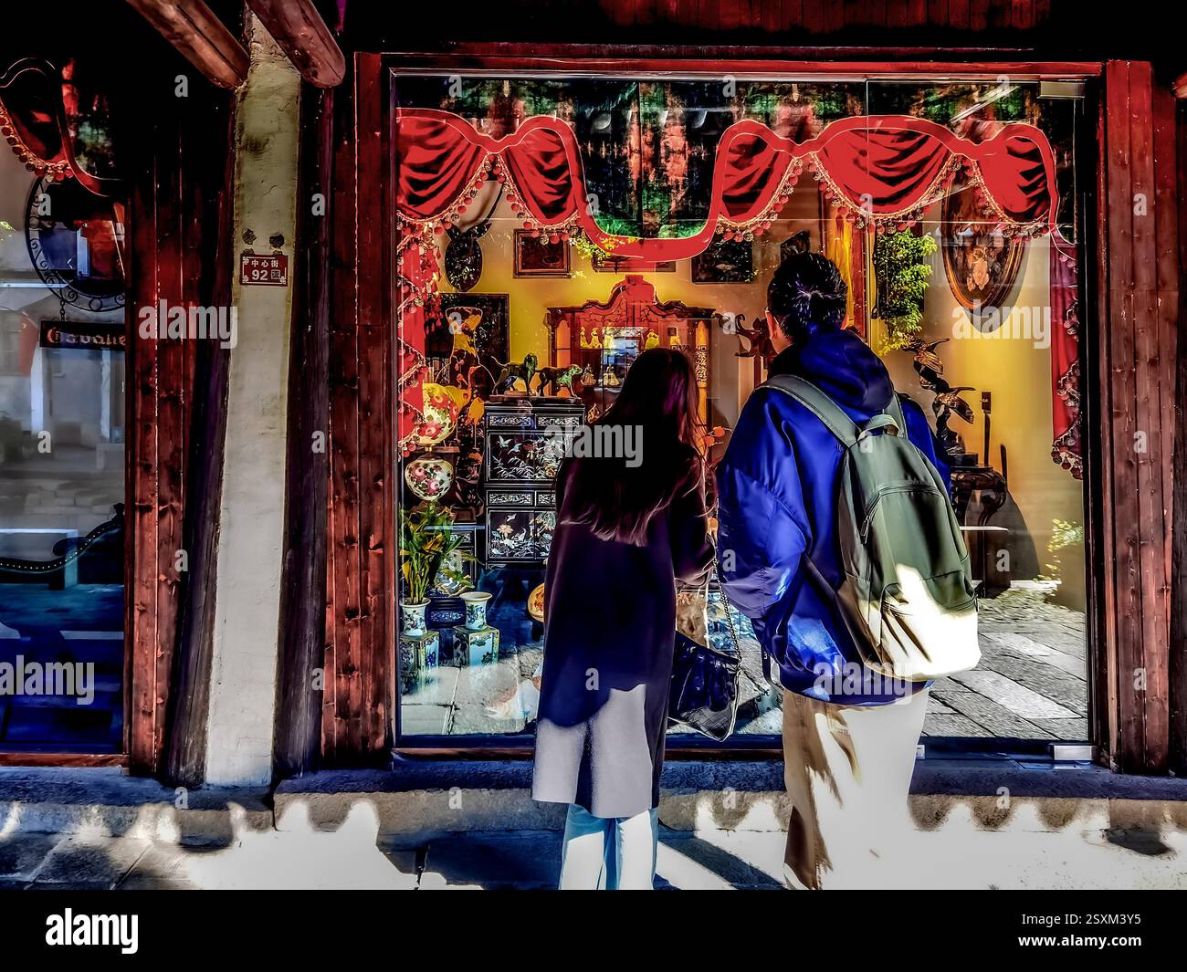 A visit to Lili Ancient Town in Wujiang District, Suzhou City, east ...