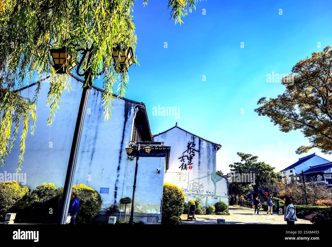 A visit to Lili Ancient Town in Wujiang District, Suzhou City, east ...