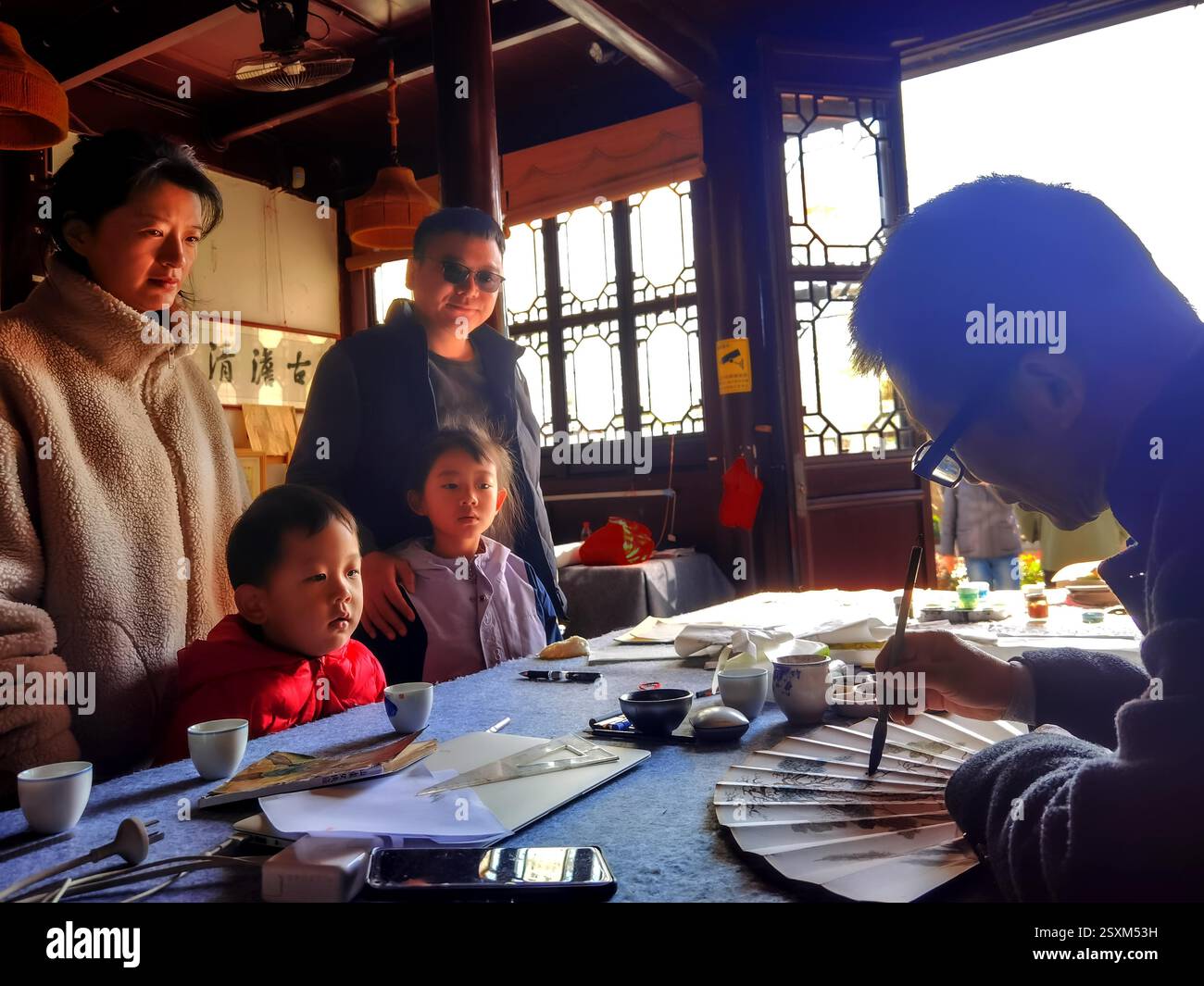 A visit to Lili Ancient Town in Wujiang District, Suzhou City, east ...