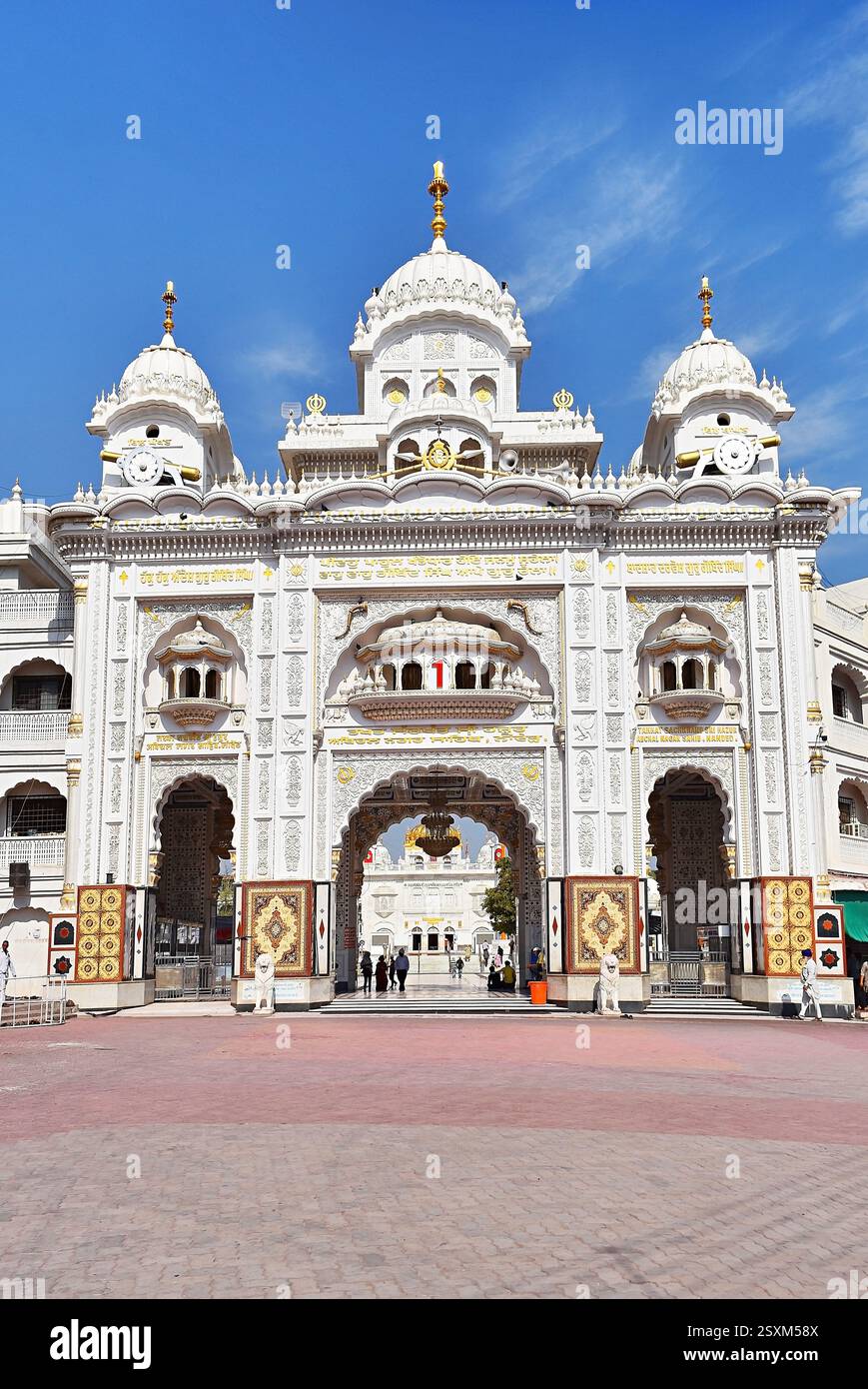 Main Entrance view of Takhat Sachkhand Shri Hazur Abchalnagar Sahib is ...