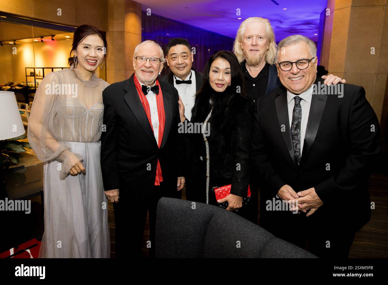 Freda Ou, Harrison Engle, Carlos Amezcua, Joey Zhou TV host, Karen Han ...