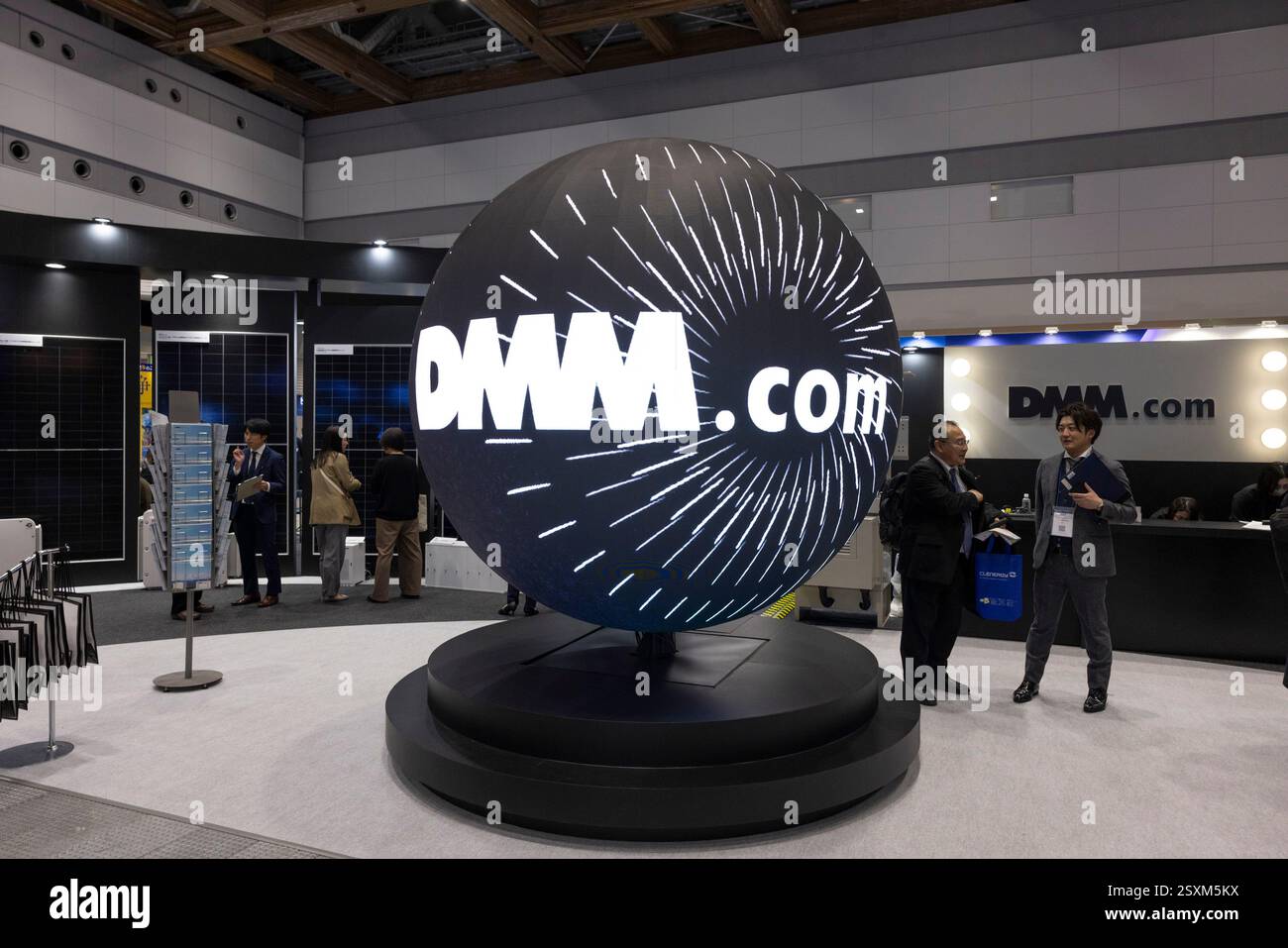 DMM Energy exhibition booth at Smart Energy Week 2025 in Tokyo Big ...