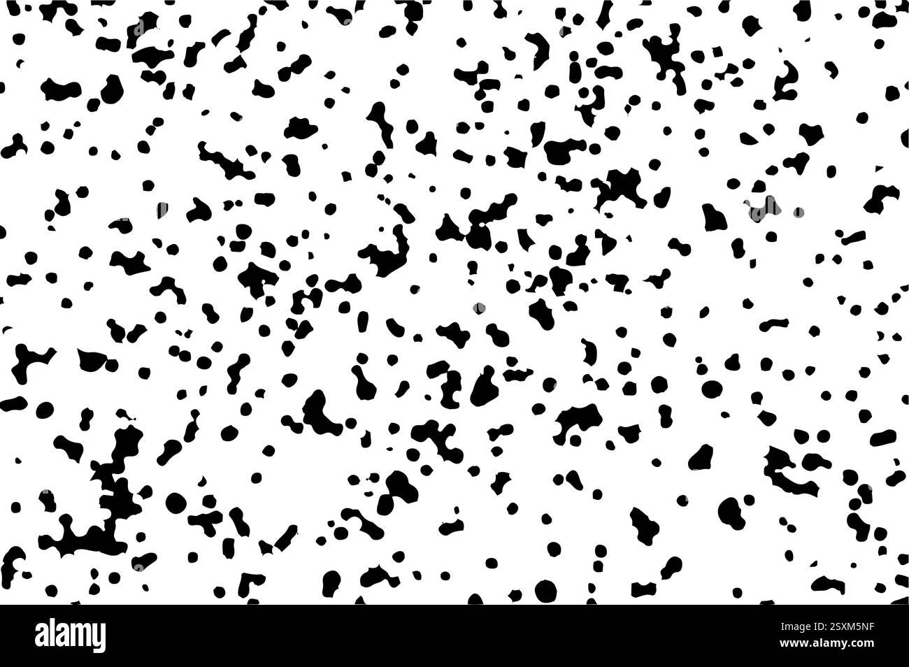 Grunge dirty grain spotted texture. Abstract vector ink paint messy ...