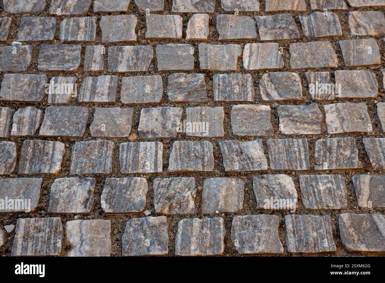 Picturesque cobblestone pathway pedestrians hi-res stock photography ...