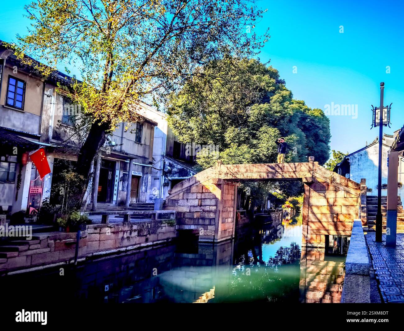 A visit to Lili Ancient Town in Wujiang District, Suzhou City, east ...