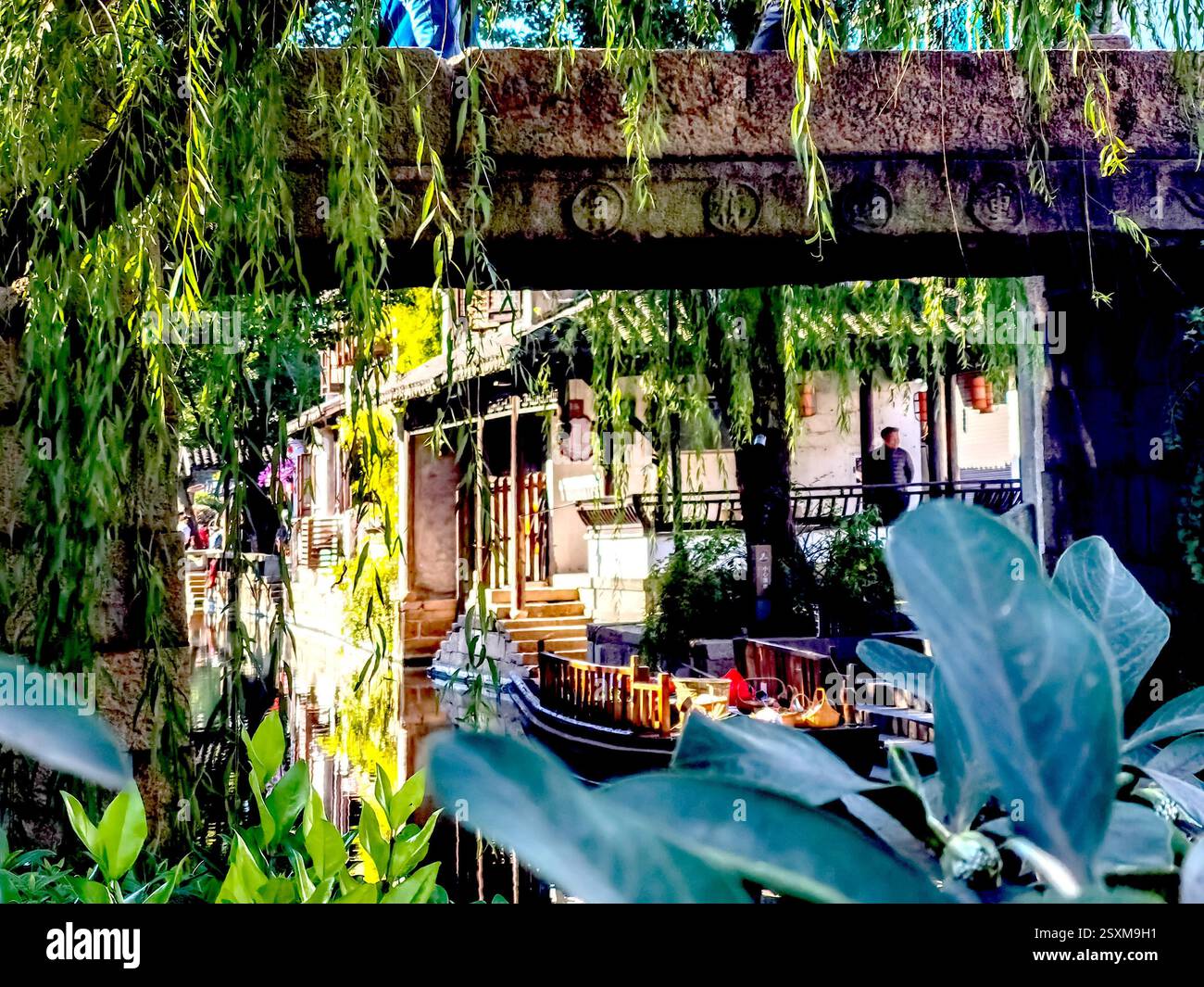 A visit to Lili Ancient Town in Wujiang District, Suzhou City, east ...