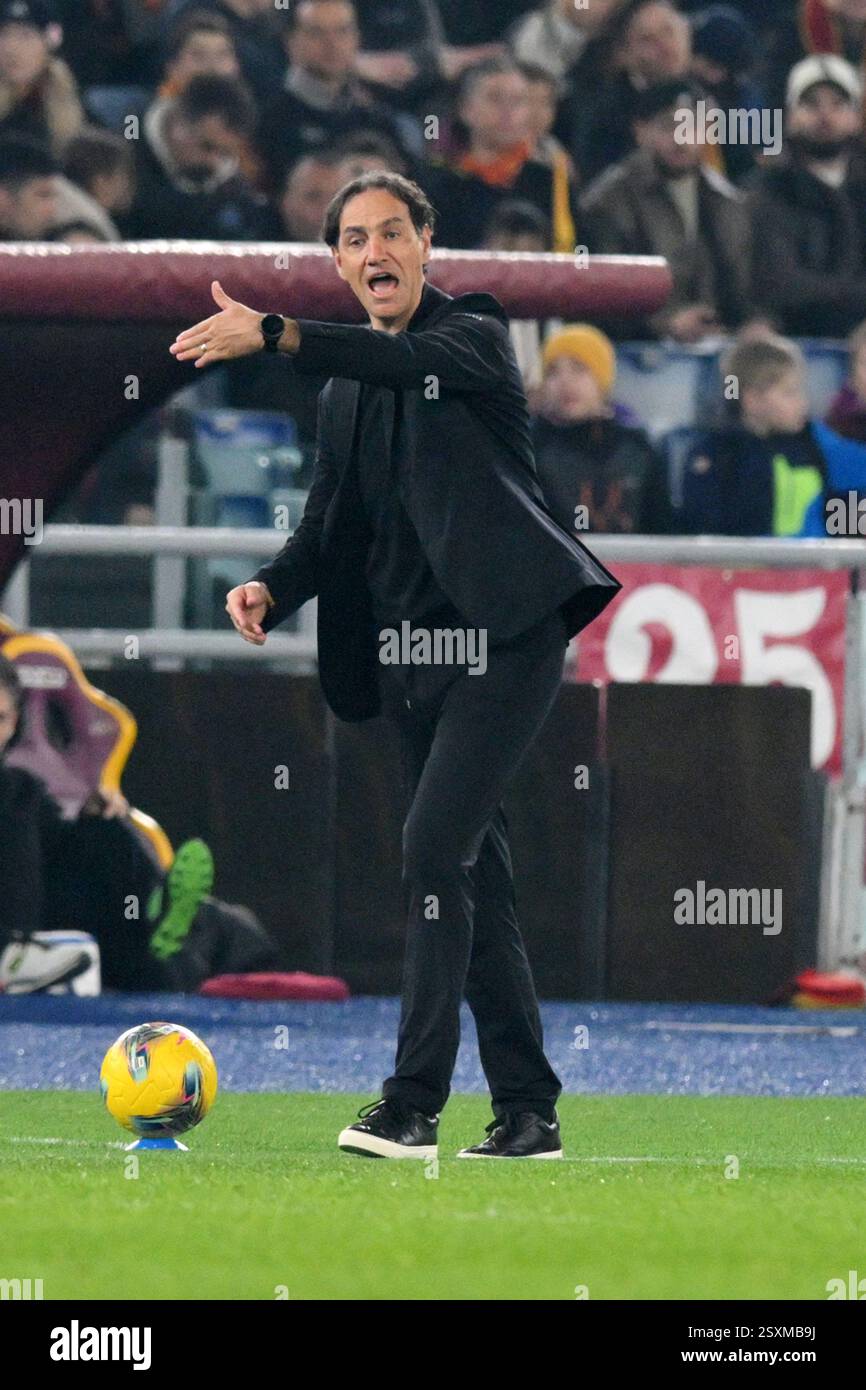 Olimpico Stadium, Rome, Italy - Alessandro Nesta head coach of AC Monza ...