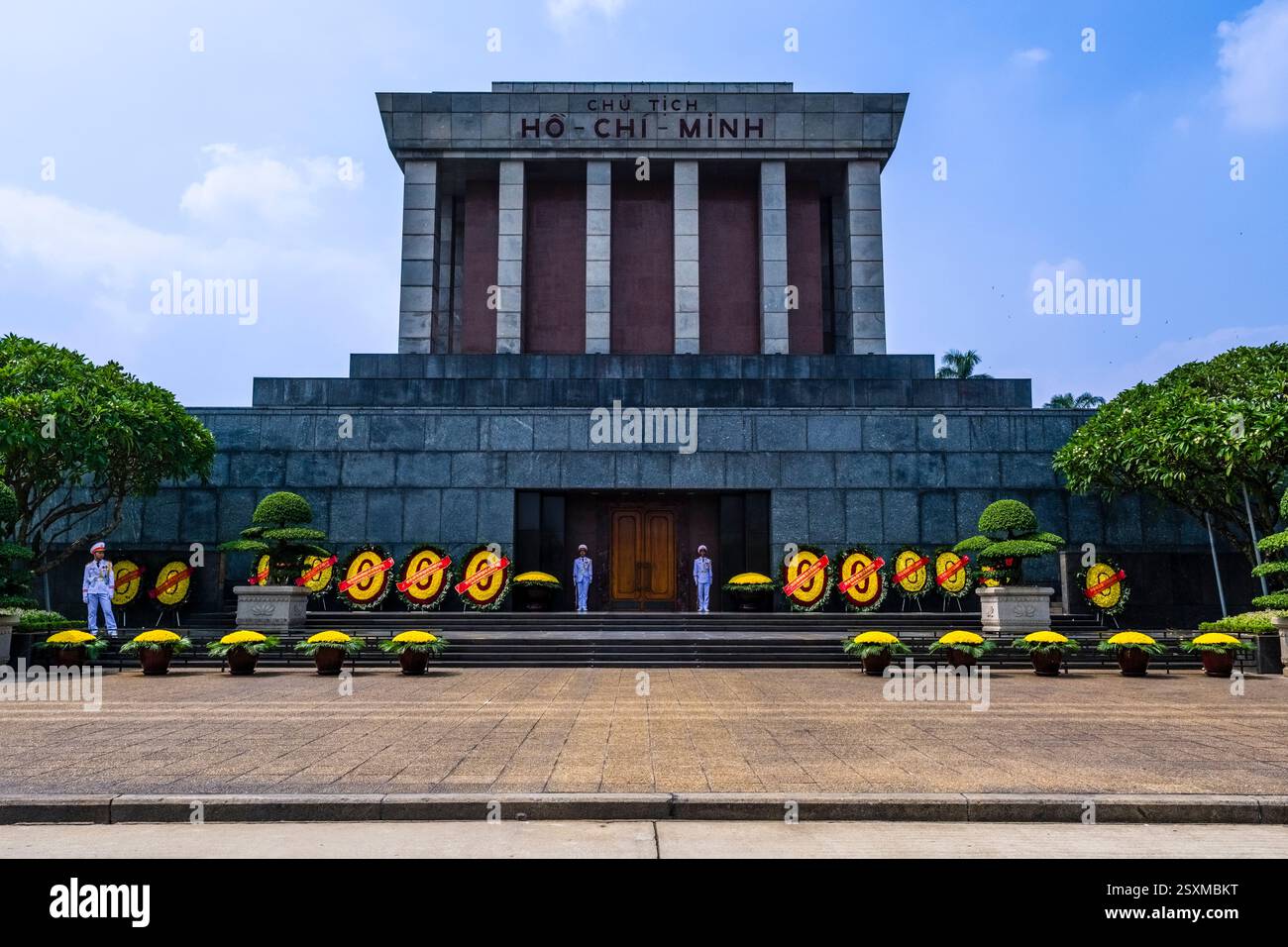 The President Ho Chi Minh Mausoleum, Lăng Chủ tịch Hồ Chí Minh, the ...