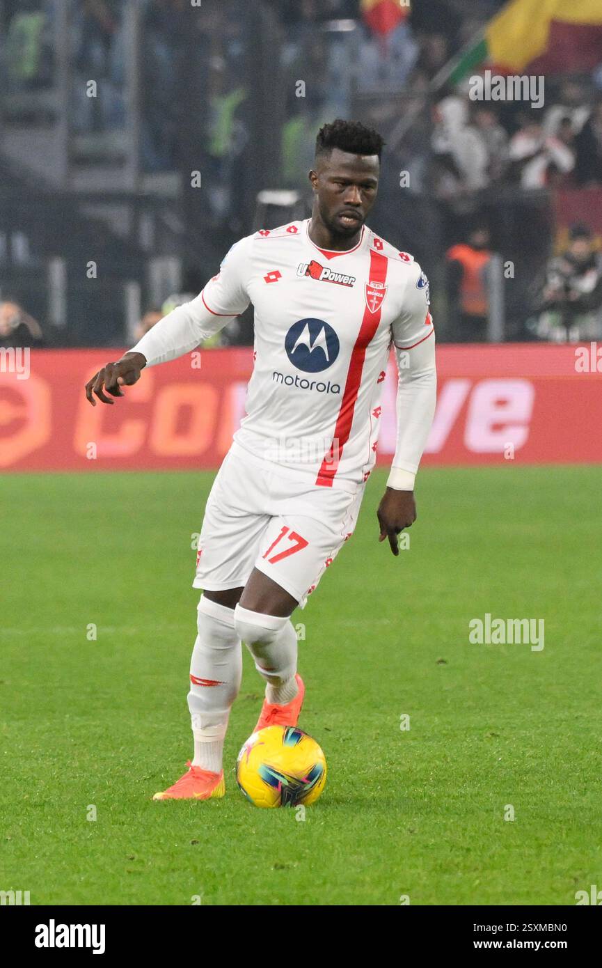 Rome, Italy. 24th Feb, 2025. Monzaâ??s Keita Balde Diao during the ...