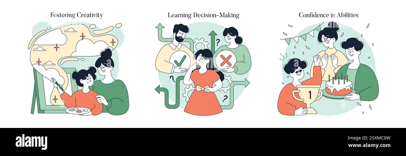 Authoritative parenting emphasizes a balanced approach that fosters ...