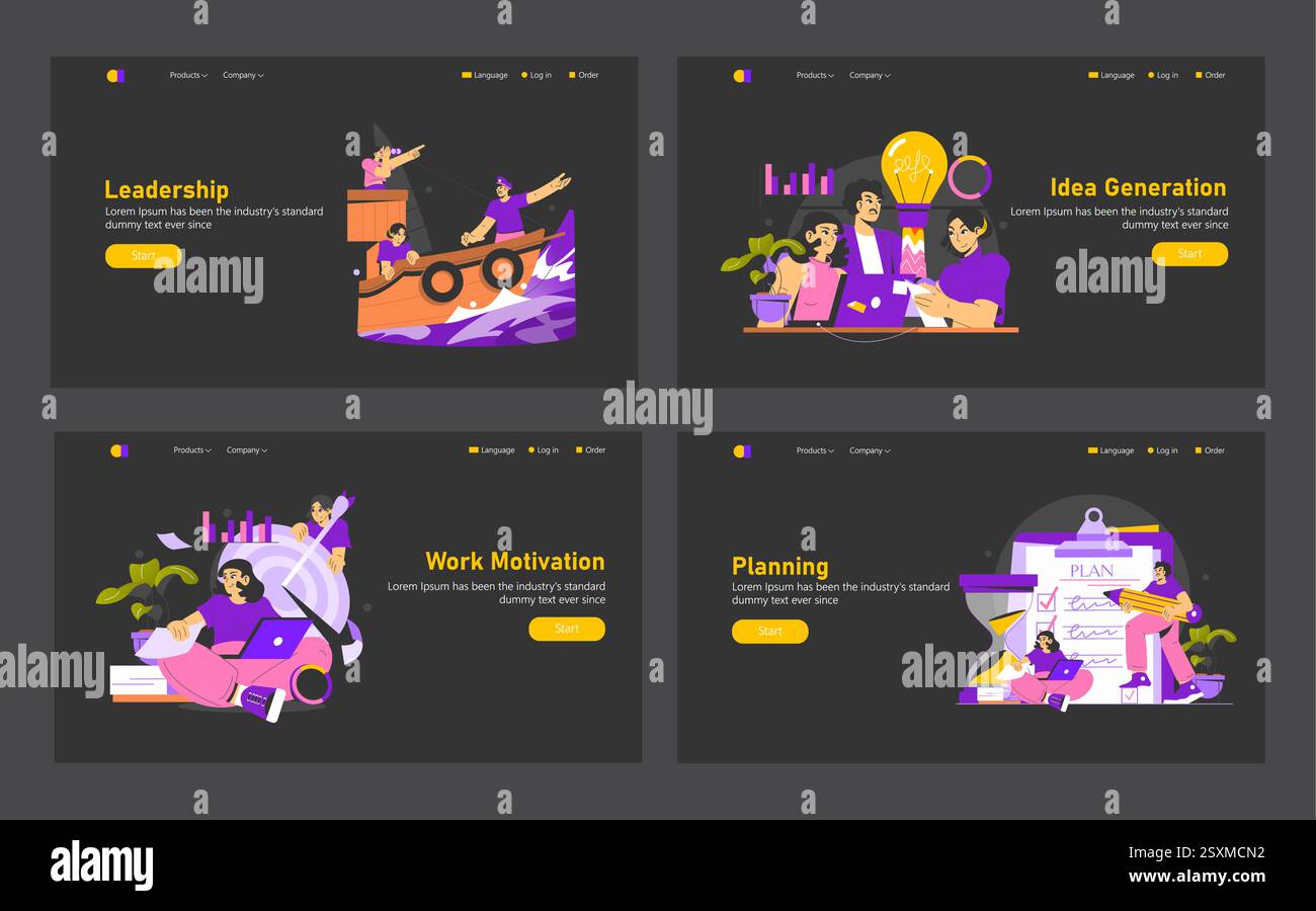 Motivation and productivity are key themes represented through ...