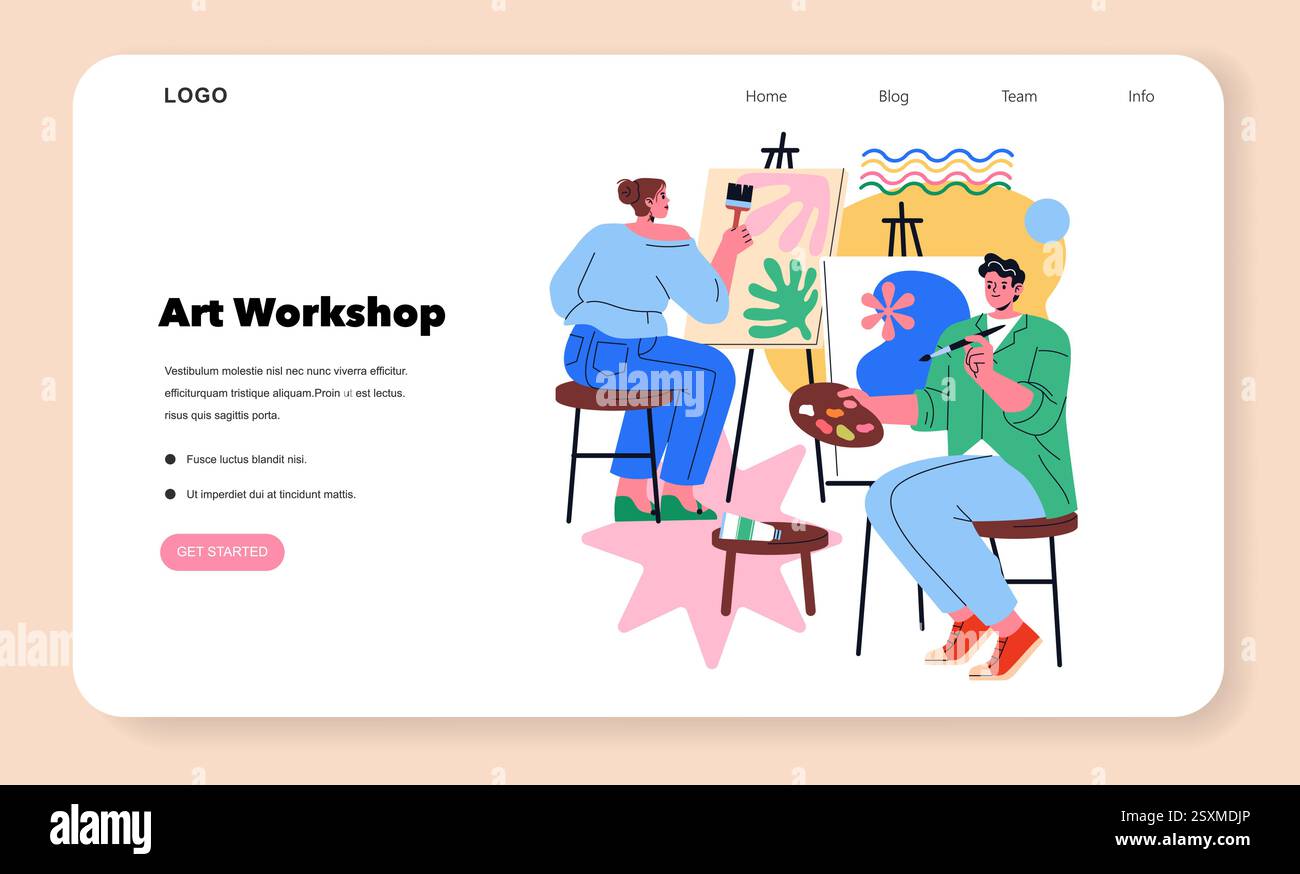 Techniques in art Stock Vector Images - Alamy