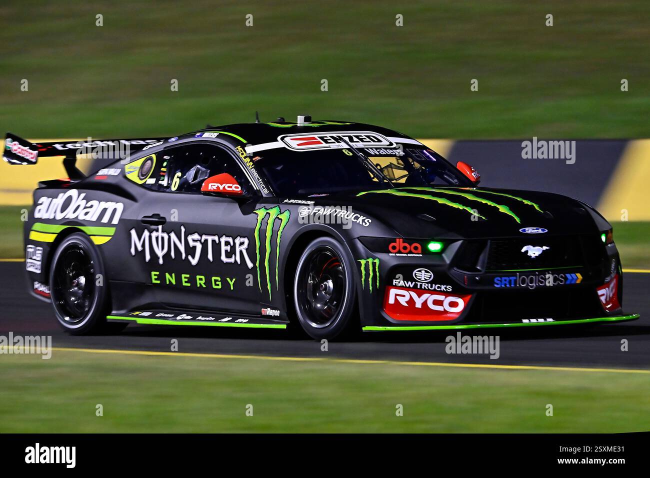 Sydney, Australia. 21st Feb, 2025. Cam Waters drives the #6 Monster ...