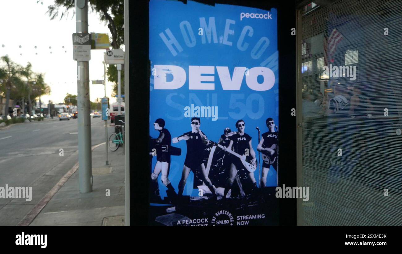 Los Angeles, California, USA 23rd February 2025 Devo SNL Saturday Night ...