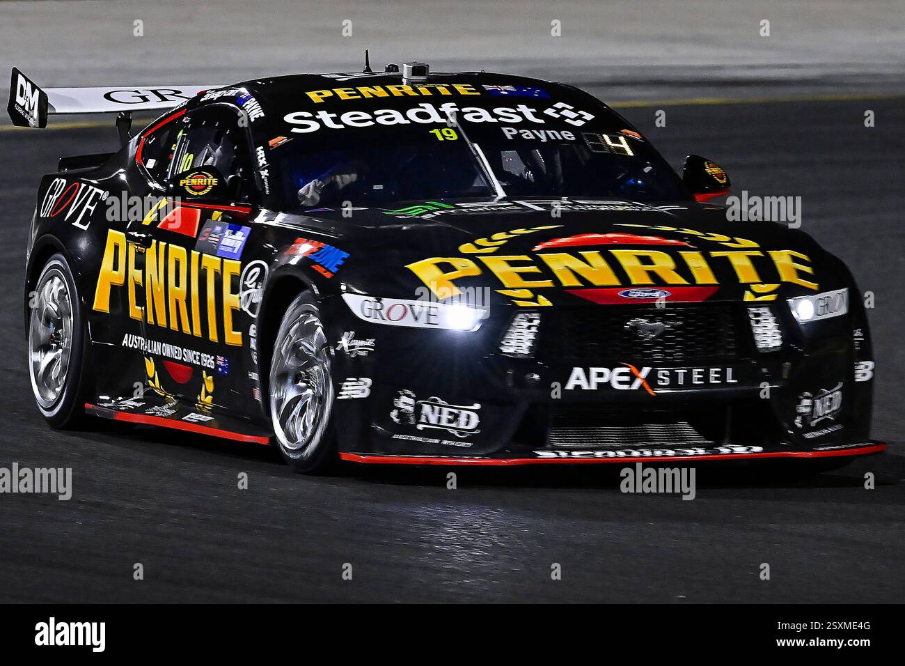 Matthew Payne drives the #19 Penrite Racing Ford Mustang during 2025 ...
