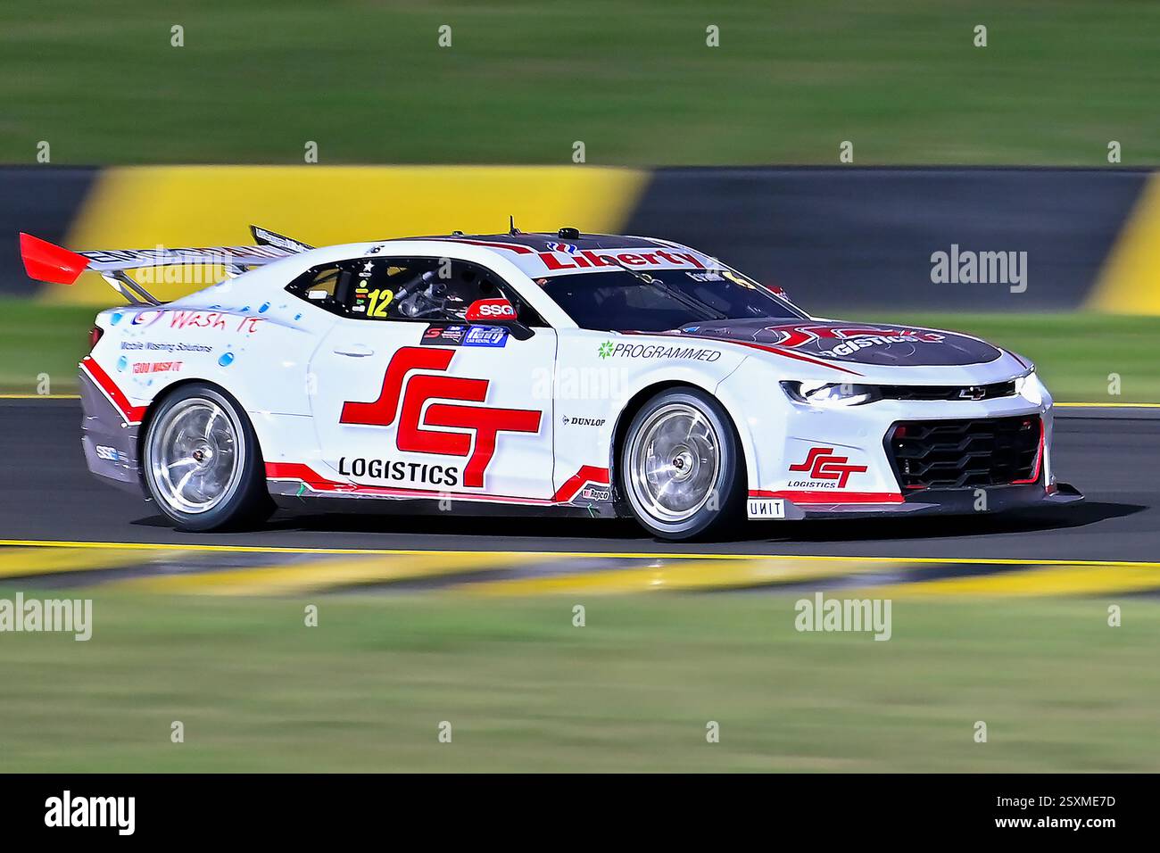 Jaxon Evans drives the #12 SCT Motorsport Chevrolet Camaro during 2025 ...
