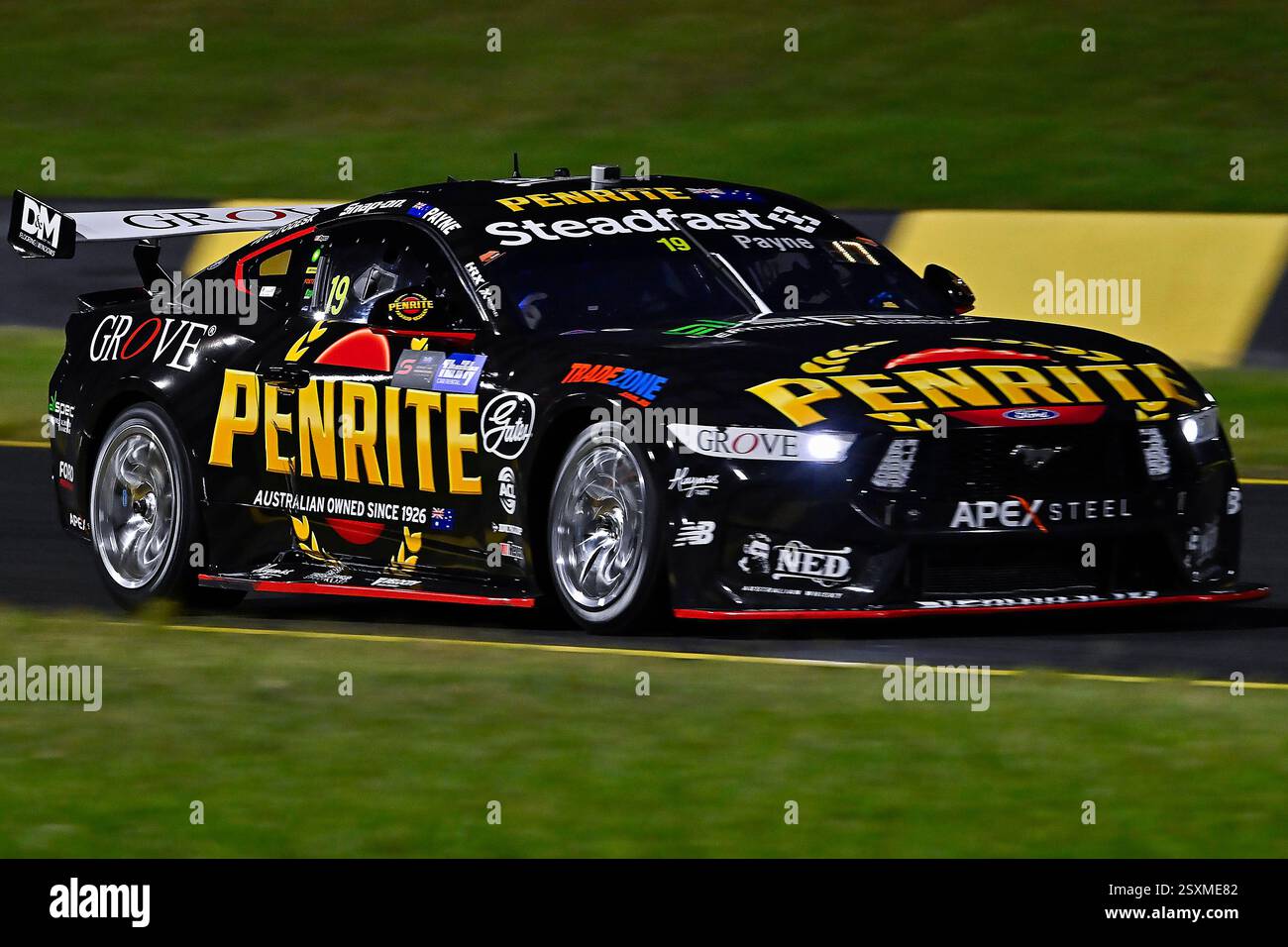 Matthew Payne drives the #19 Penrite Racing Ford Mustang during 2025 ...