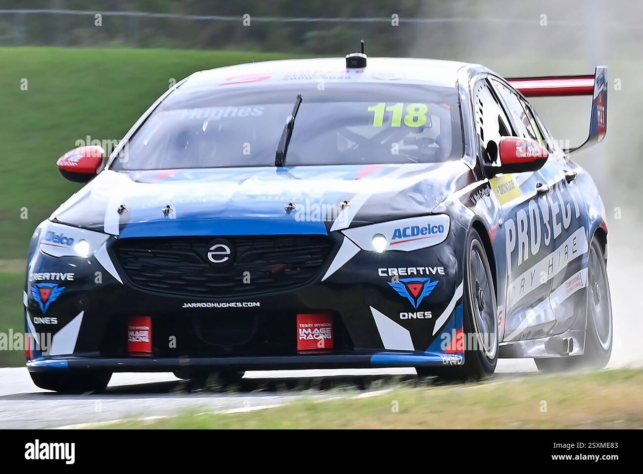 Jarrod Hughes drives the #118 Racing during the 2025 Dunlop Super 2 ...