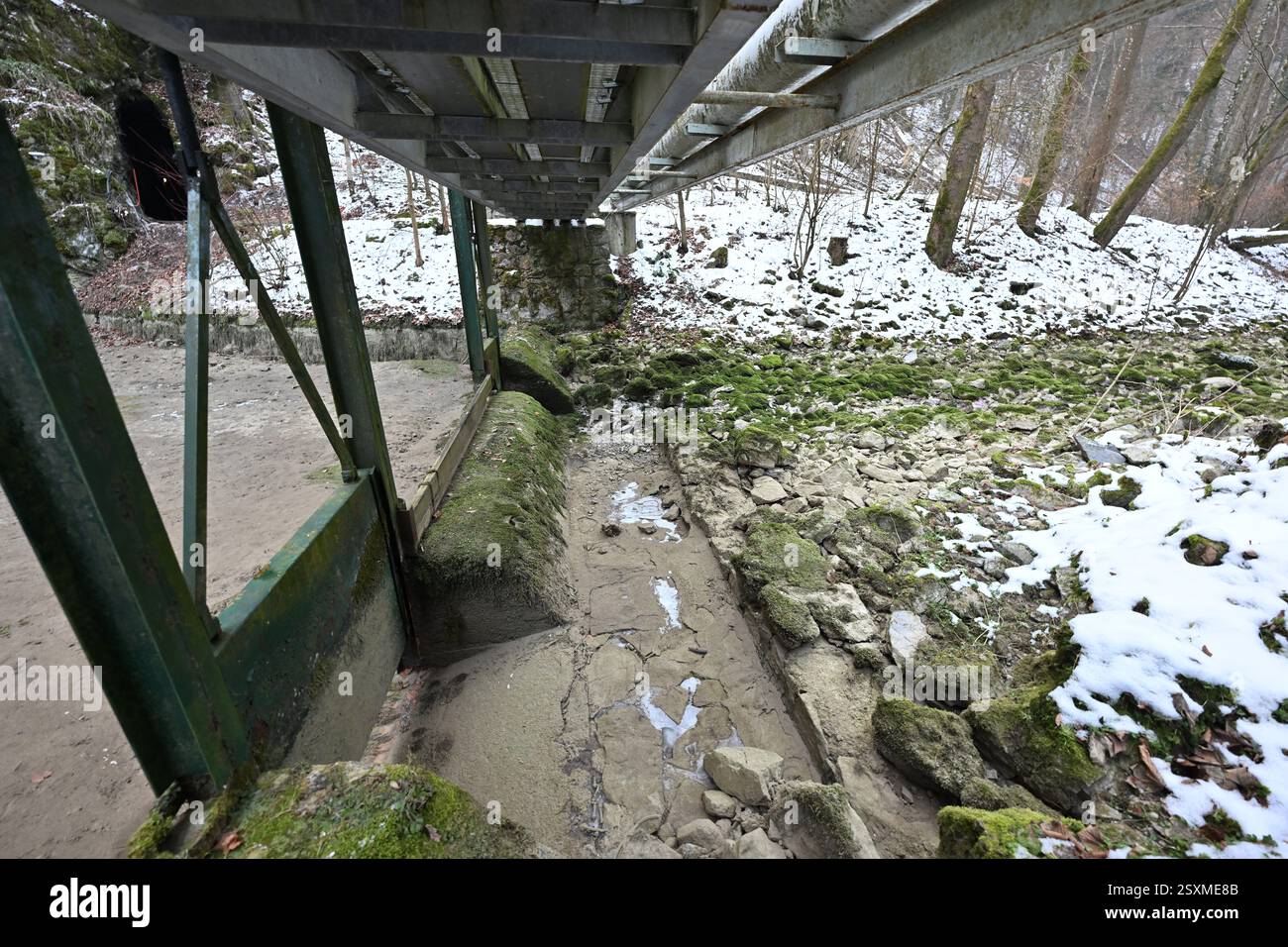 Blansko, Czech Republic. 24th Feb, 2025. Workers repair electrical ...