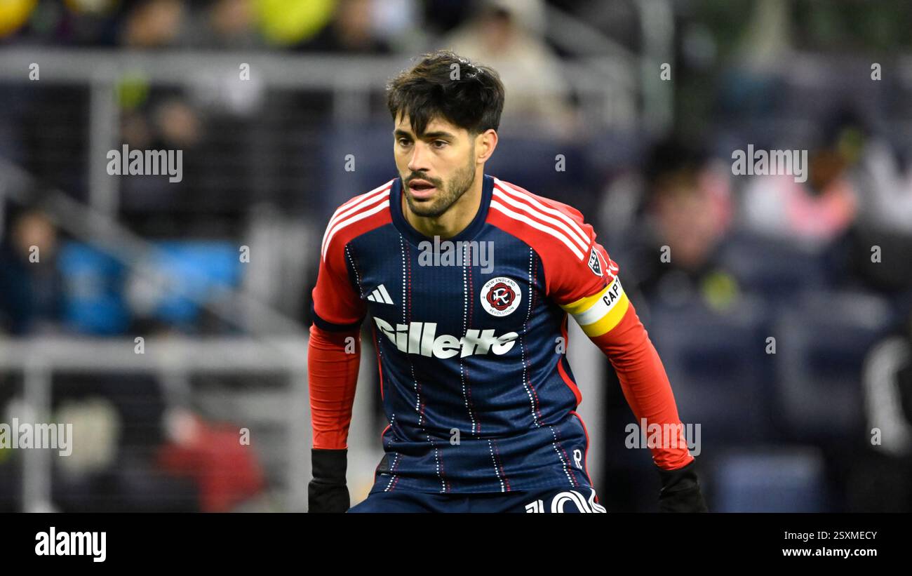 New England Revolution midfielder Carlos Gil de Pareja (10) during an ...
