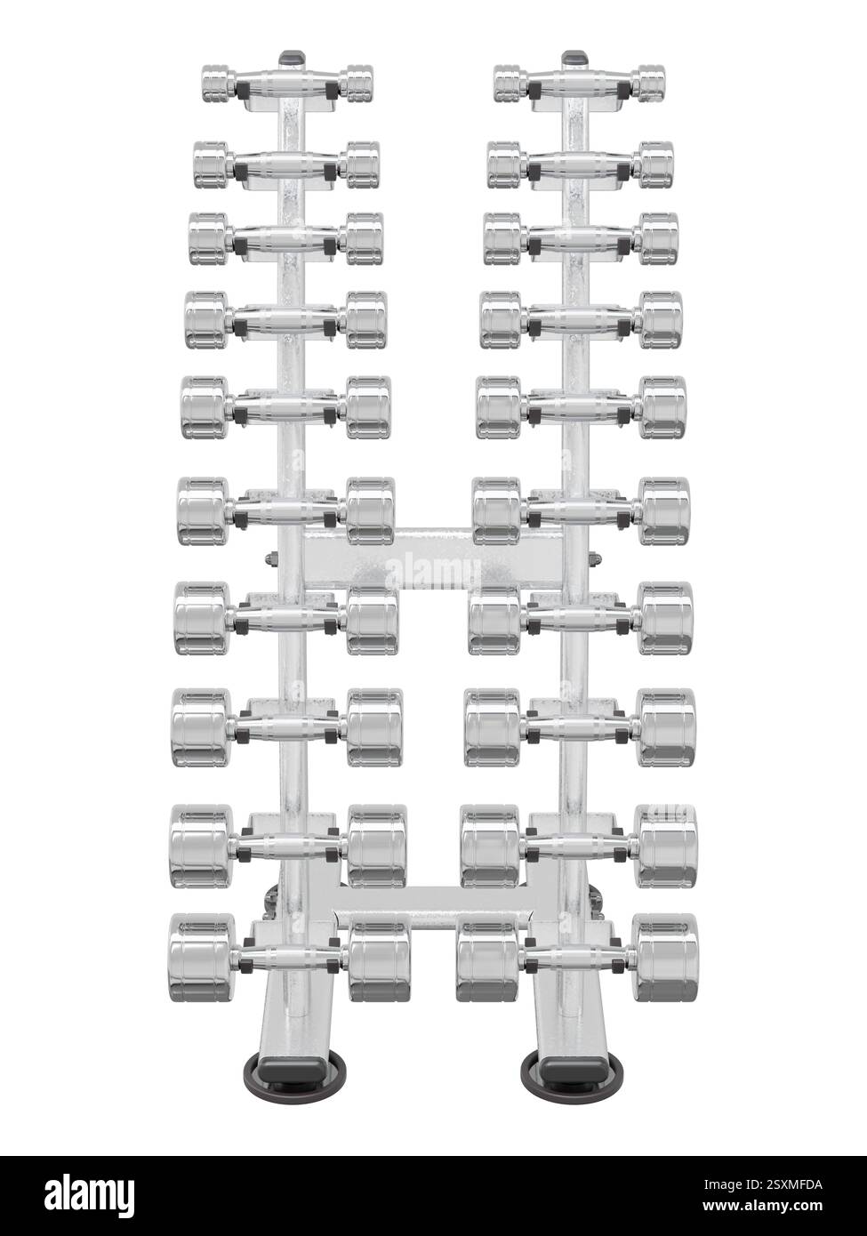 Gym Dumbbell rack, a stand for weightlifting gym equipment with ...