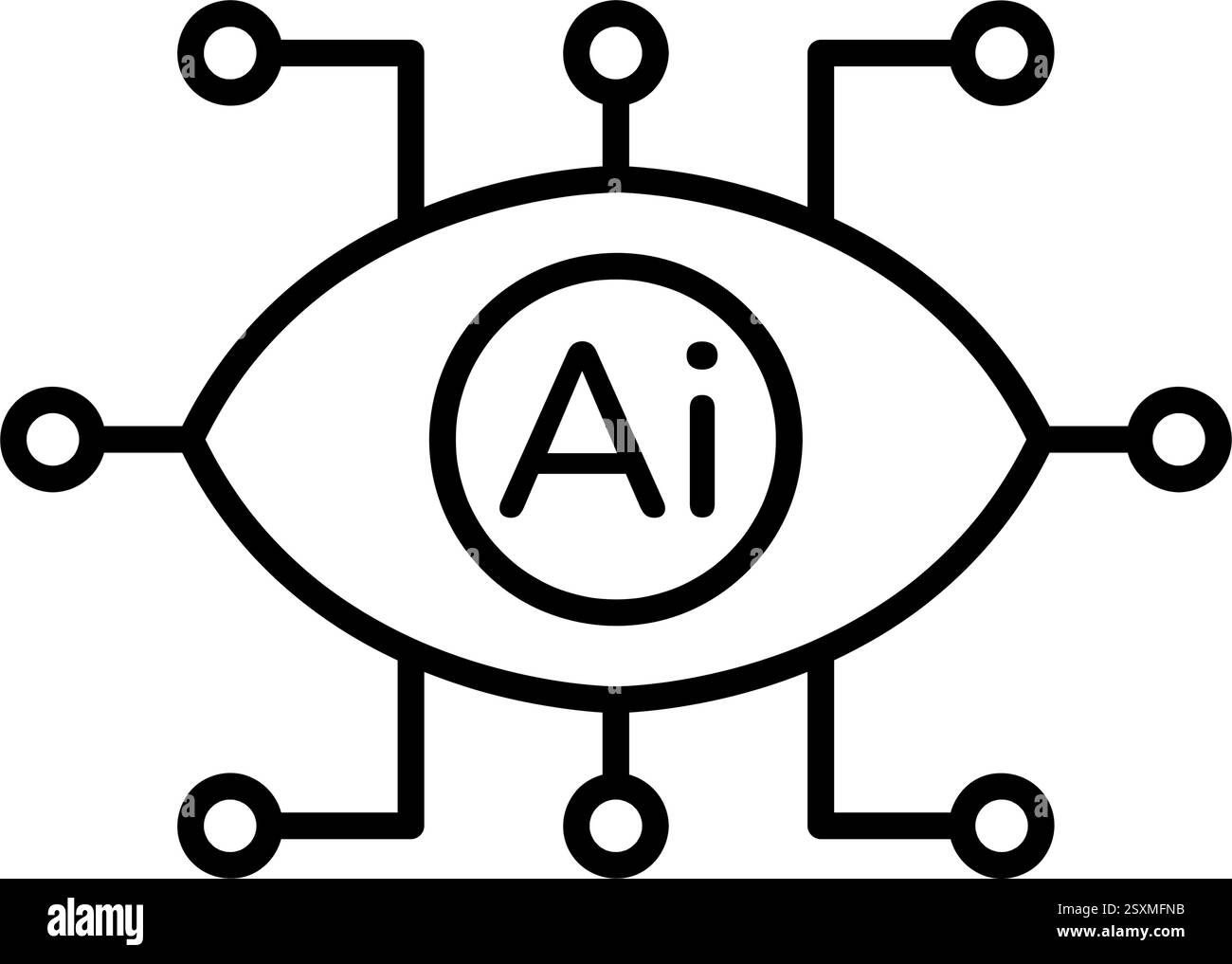 Generative AI hub icon Stock Vector Image & Art - Alamy