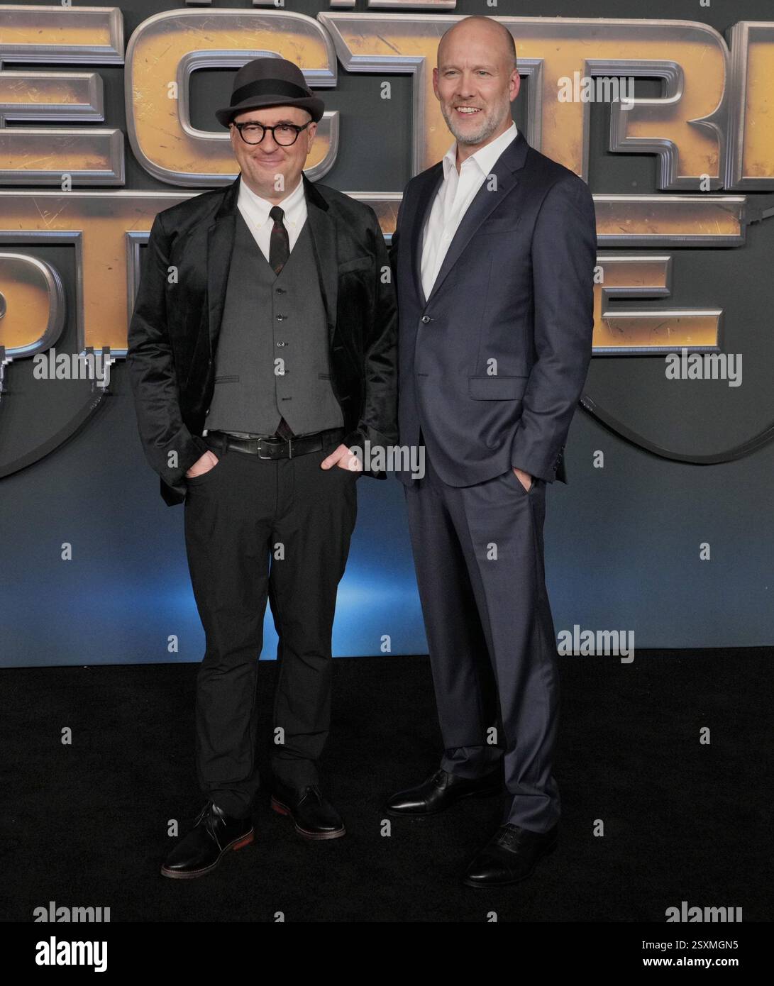 Los Angeles, USA. 24th Feb, 2025. (L-R) Christopher Markus and Stephen McFeely at Netflix's THE ...