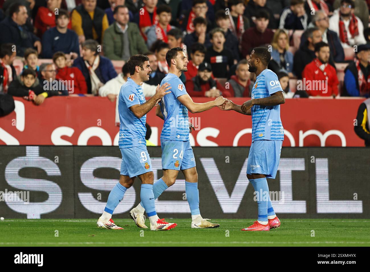 Sevilla, Spain. 24th Feb, 2025. Martin Valjent (Mallorca) Football ...