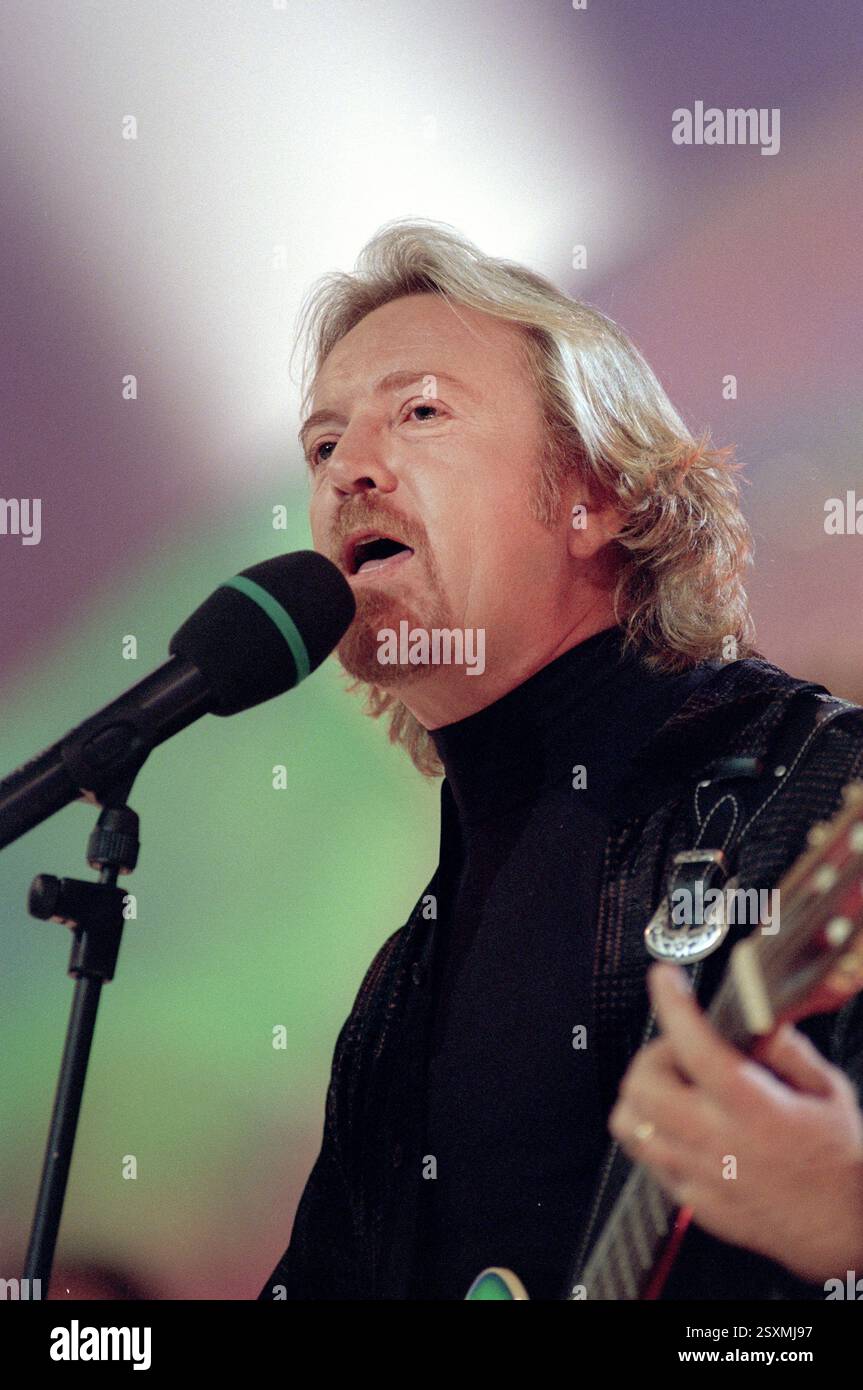 Milan Italy 1997: Umberto Tozzi,Italian singer, during the live concert ...
