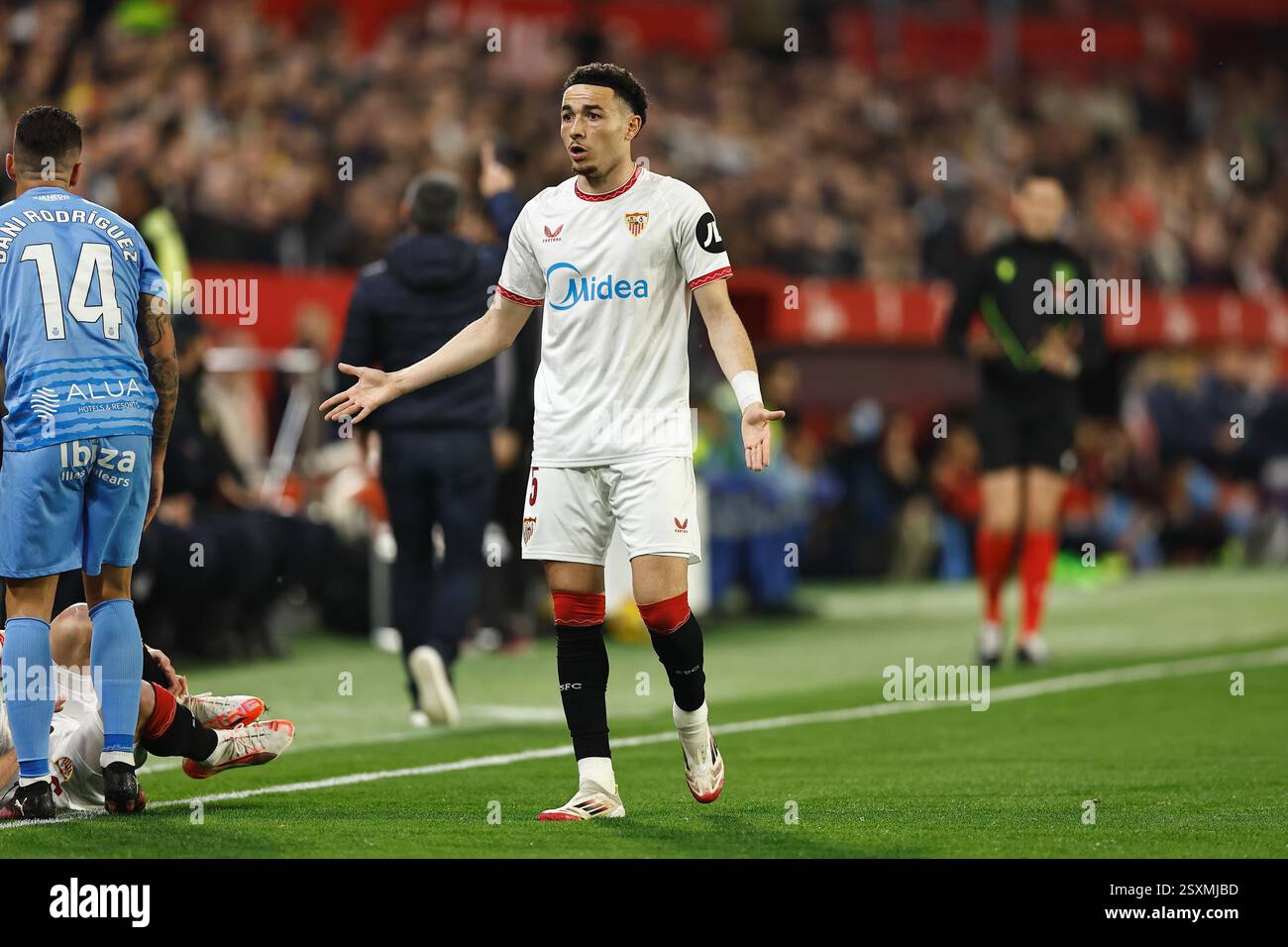 Sevilla, Spain. 24th Feb, 2025. Ruben Vargas (Sevilla) Football/Soccer ...