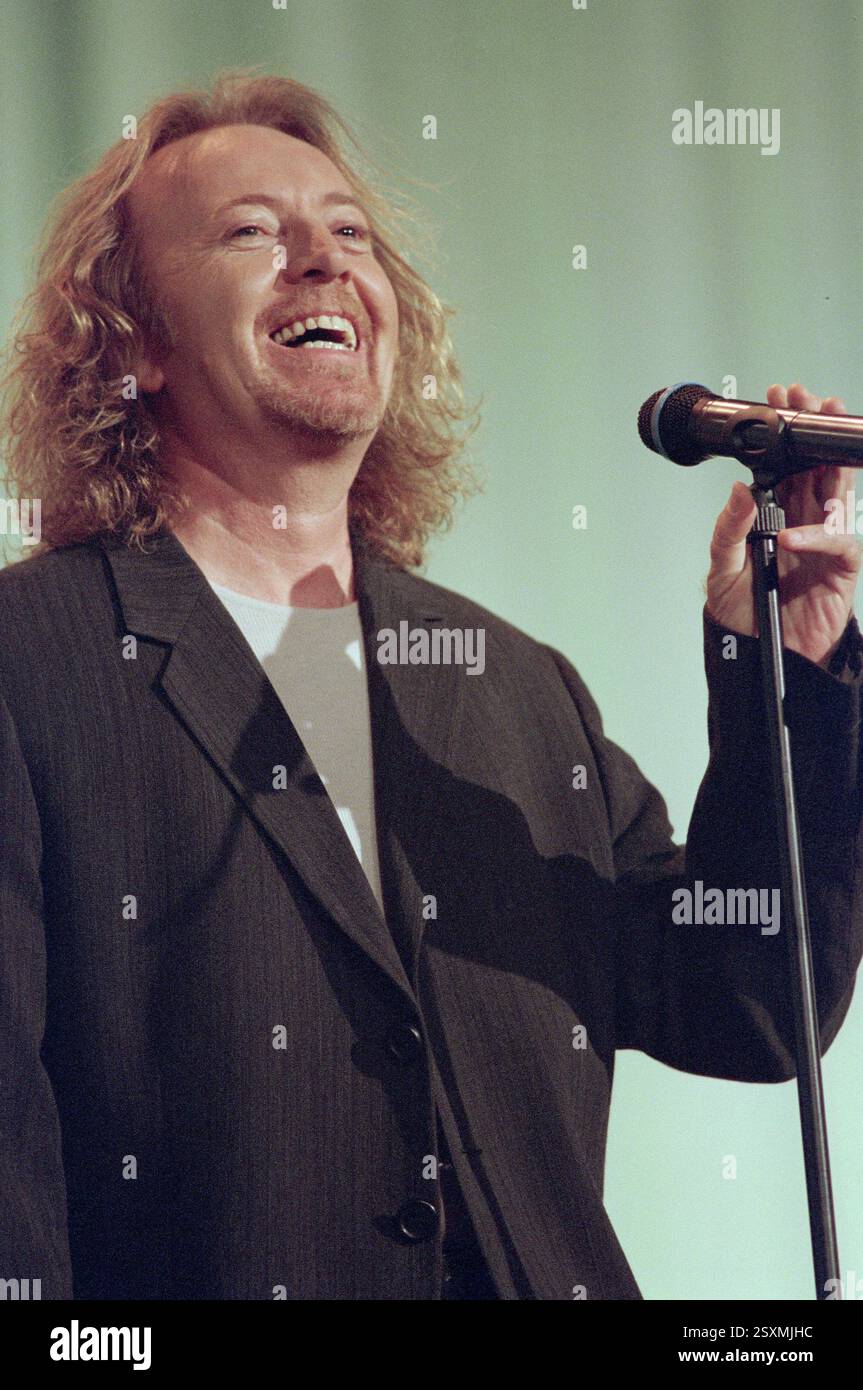 Milan Italy 26/10/1999: Umberto Tozzi,Italian singer, during the live ...