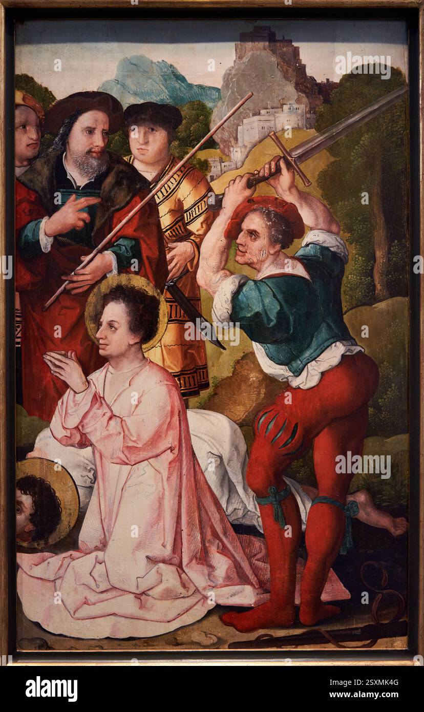 RETABLO DE BOCOS, ALTARPIECE OF MOUTHS, Around 1525-1530, Holy martyr ...