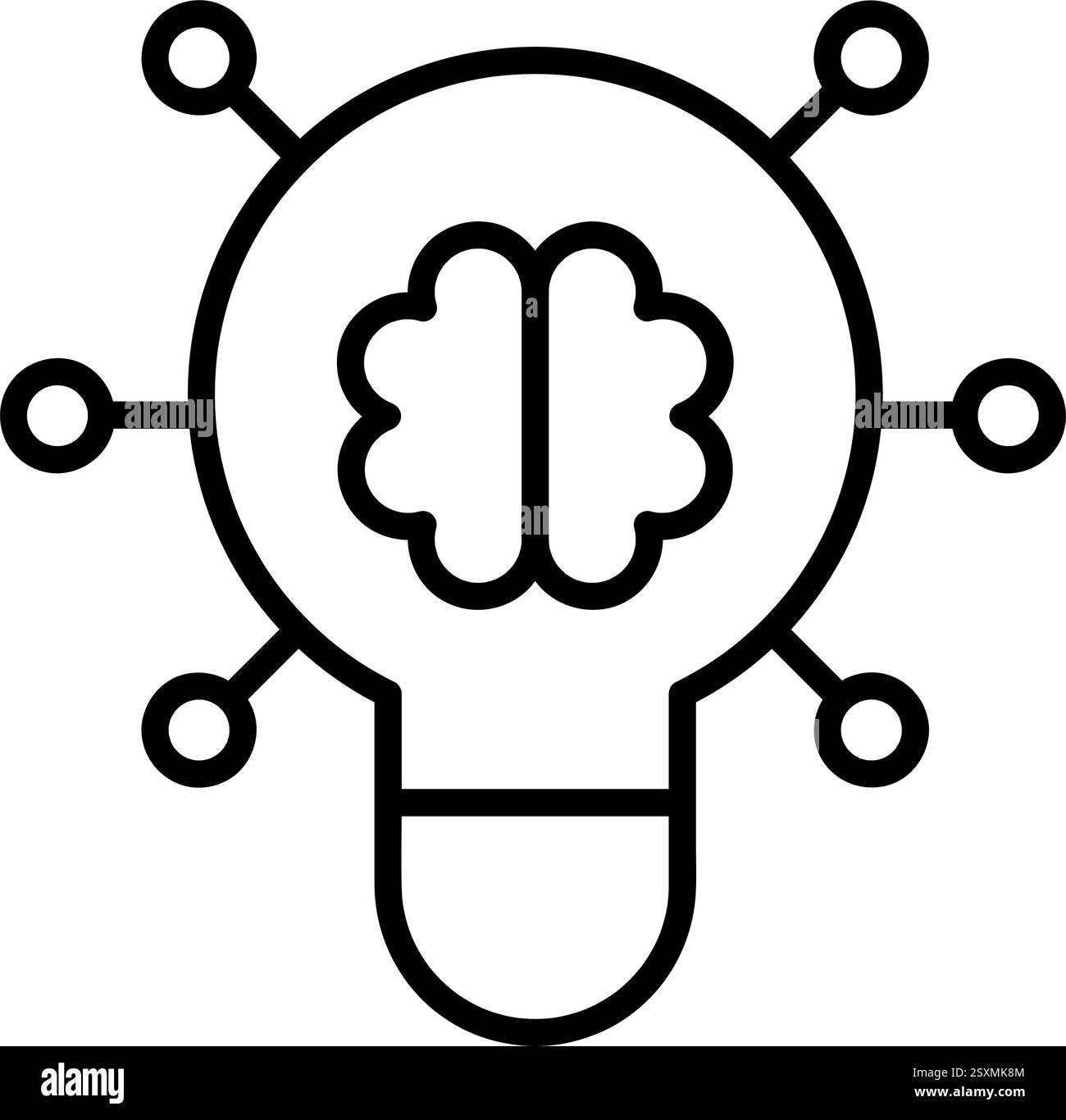 Generative AI idea icon Stock Vector Image & Art - Alamy