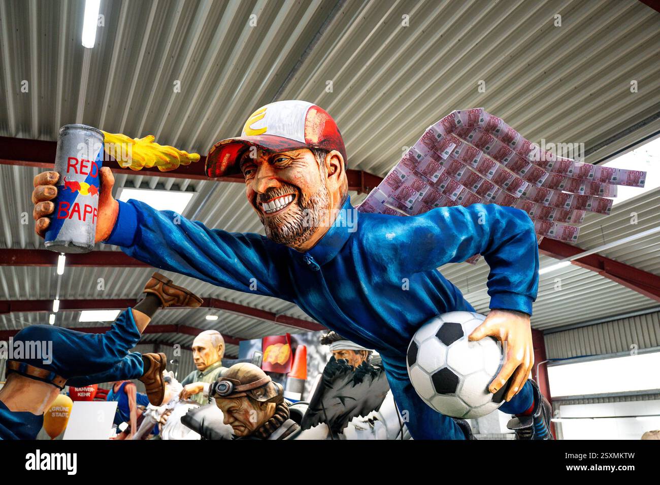 Mainz Präsentation Motivwagen für Mainzer Rosenmontagszug Motivwagen ...