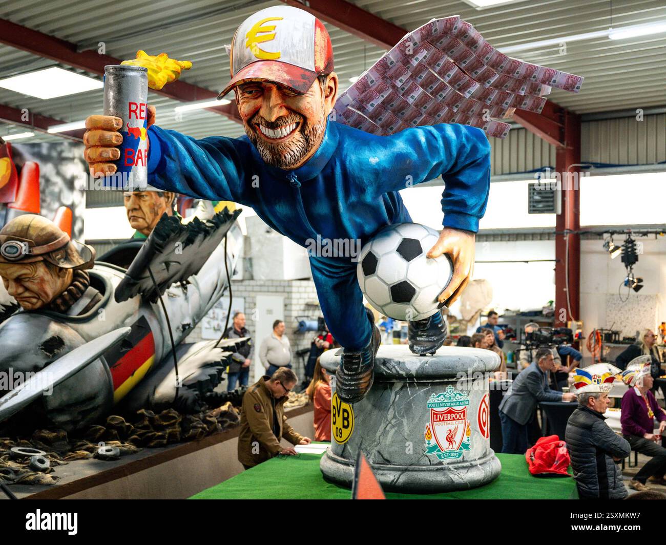 Mainz Präsentation Motivwagen für Mainzer Rosenmontagszug Motivewagen ...