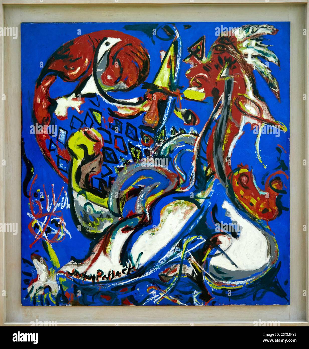 The Moon-Woman Cuts the Circle, 1943, Jackson Pollock, Centre Pompidou ...