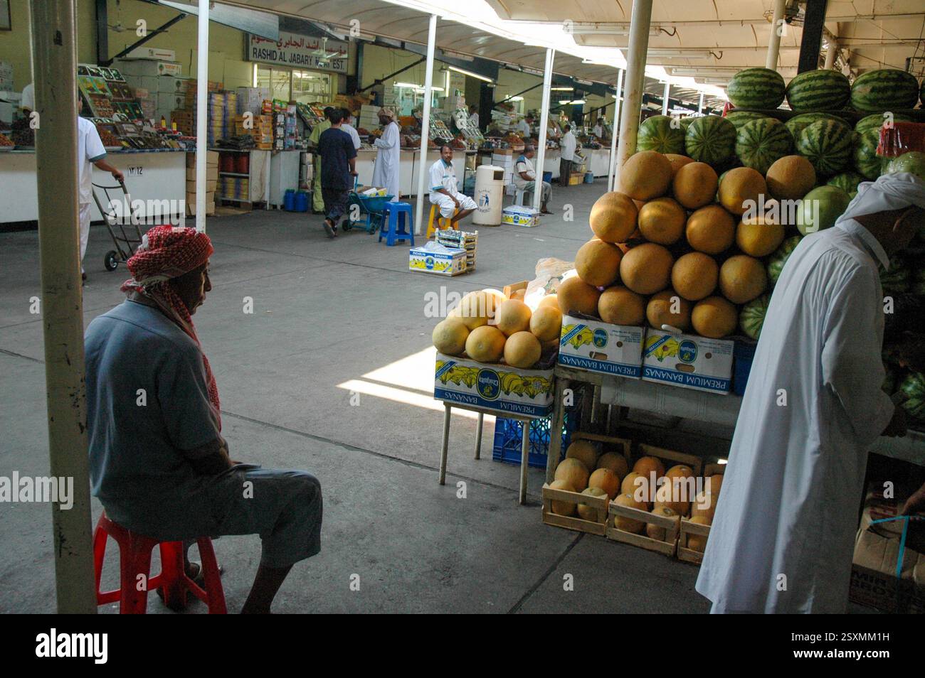 Market in Dubai, UAE Stock Photo - Alamy