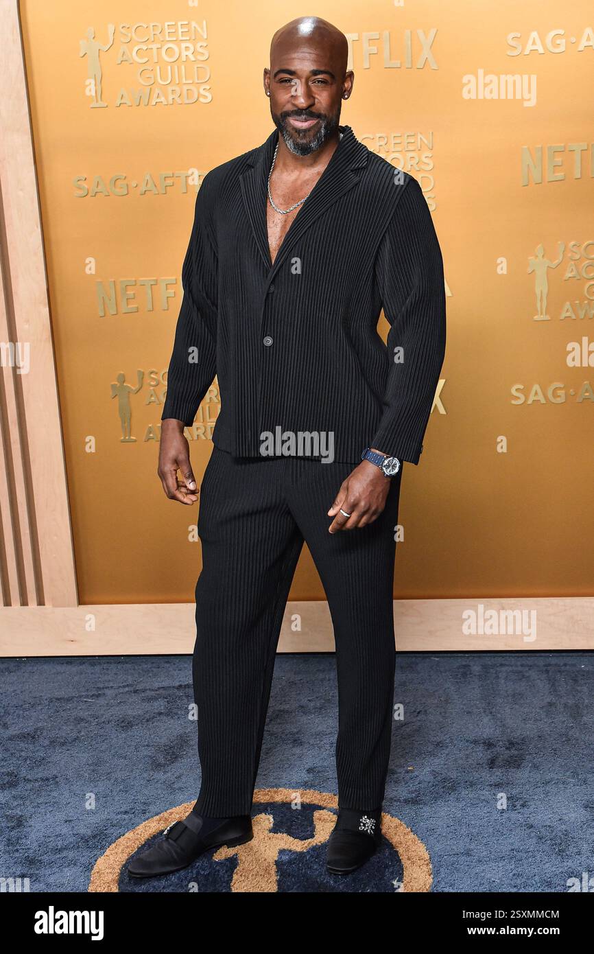 LOS ANGELES, CALIFORNIA, USA - FEBRUARY 23: Daniel Francis arrives at ...