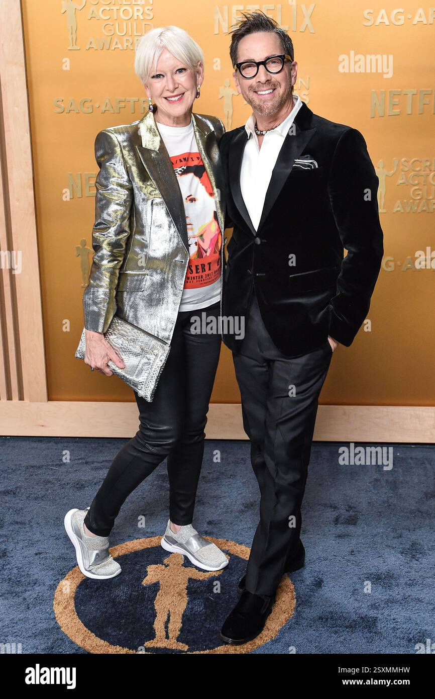 LOS ANGELES, CALIFORNIA, USA - FEBRUARY 23: Joanna Coles and Dan ...