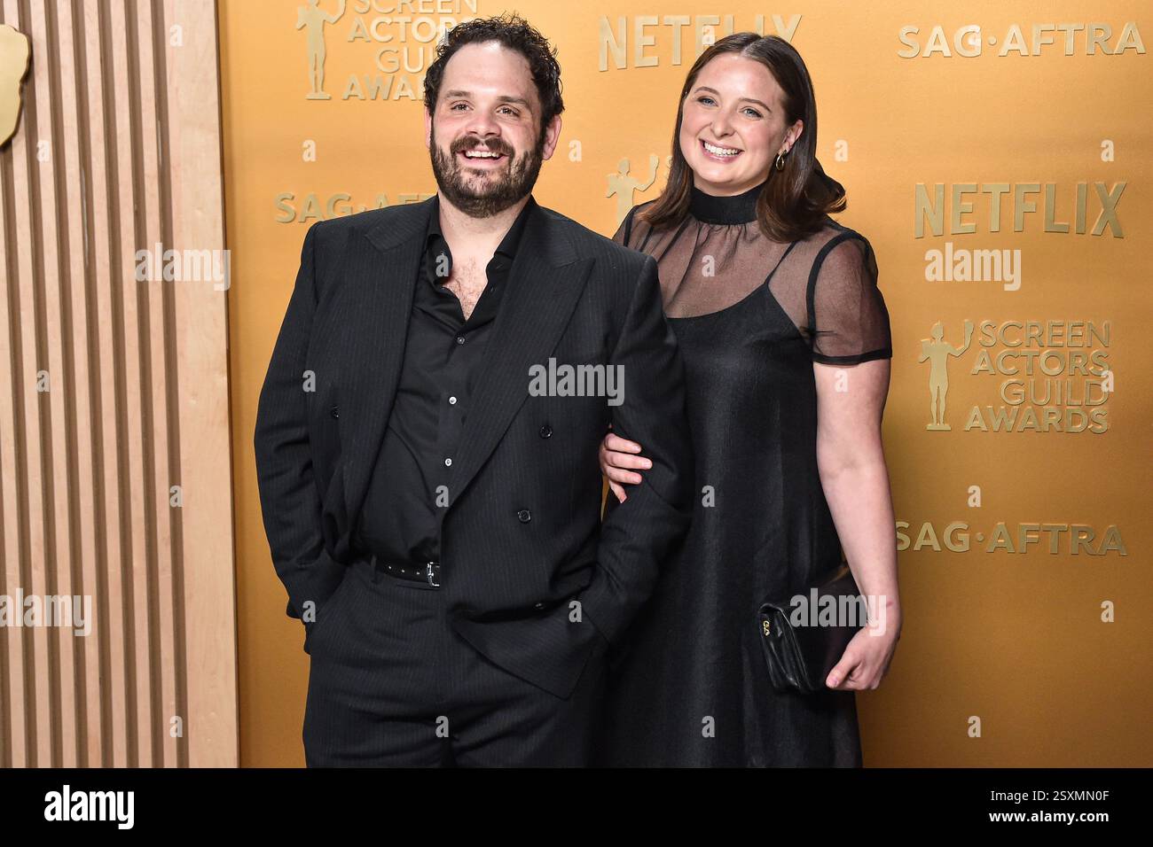 LOS ANGELES, CALIFORNIA, USA - FEBRUARY 23: Ricky Staffieri arrives at ...