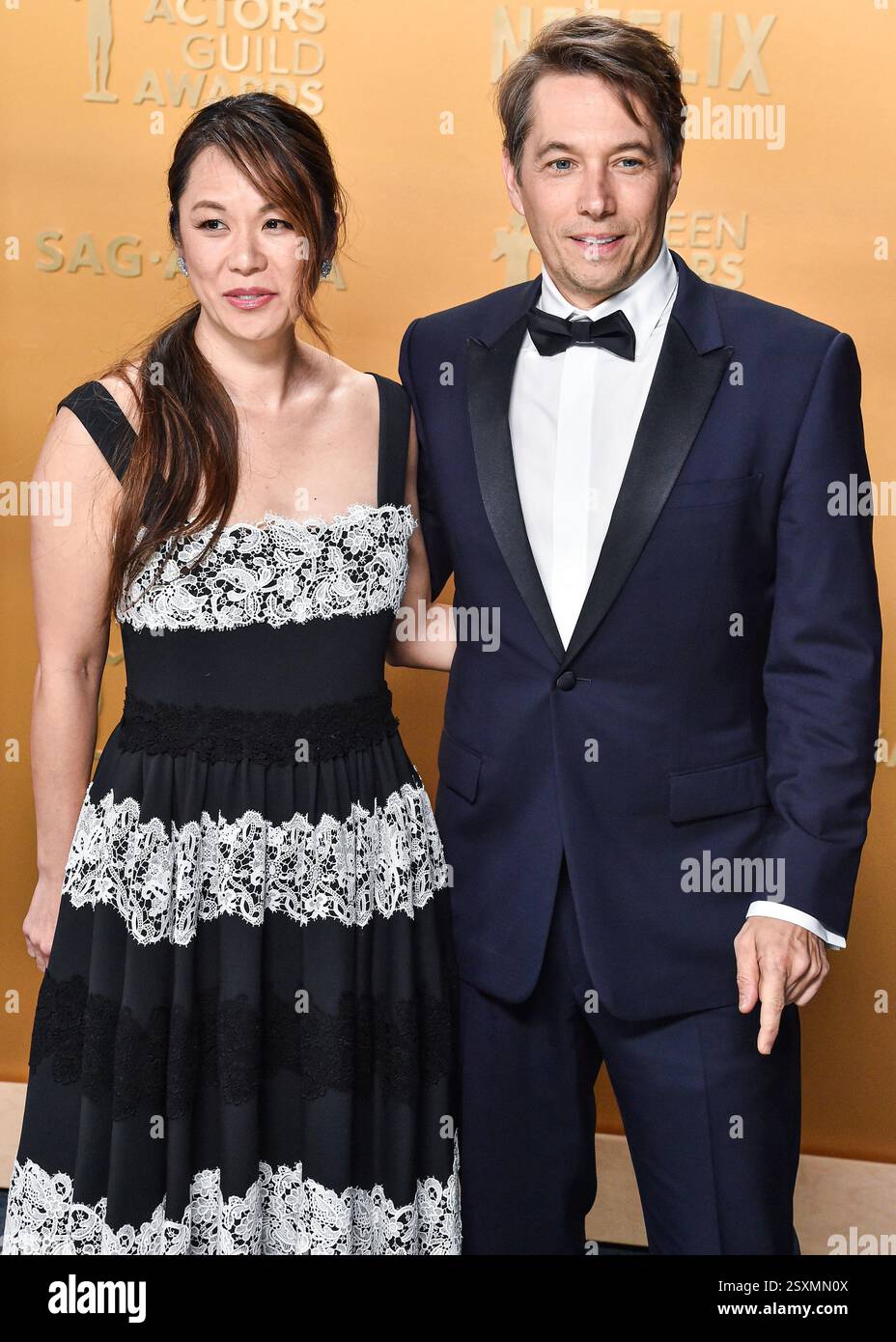 LOS ANGELES, CALIFORNIA, USA - FEBRUARY 23: Samantha Quan and husband ...