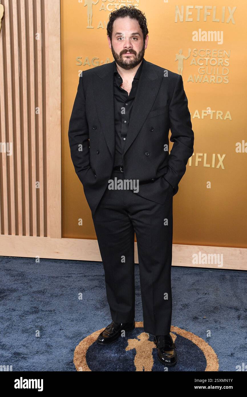 LOS ANGELES, CALIFORNIA, USA - FEBRUARY 23: Ricky Staffieri arrives at the 31st Annual Screen ...