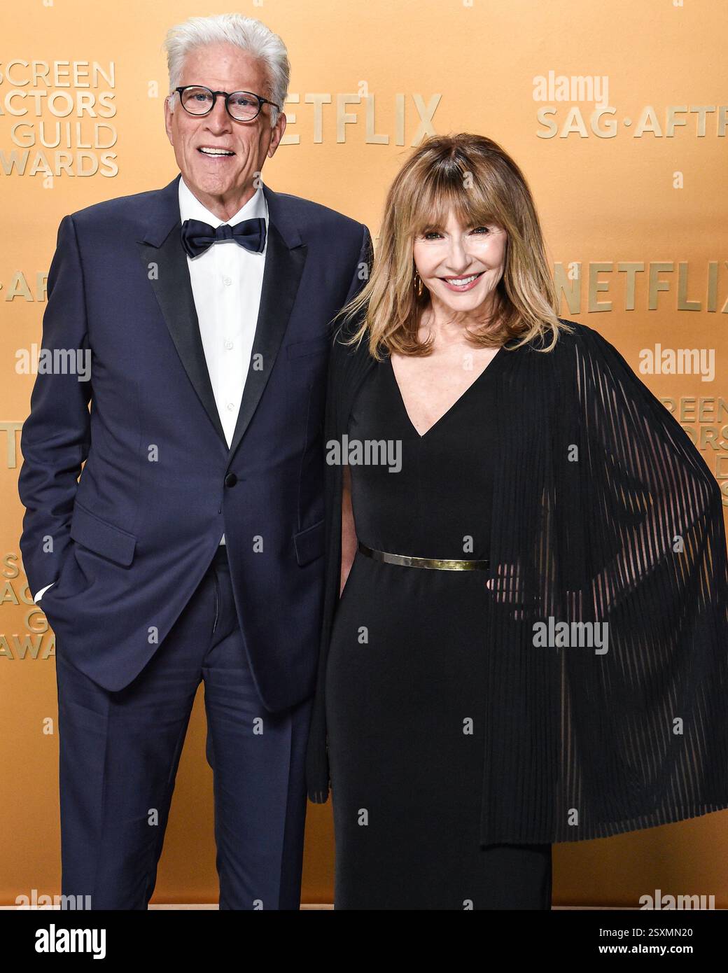 LOS ANGELES, CALIFORNIA, USA - FEBRUARY 23: Ted Danson and wife Mary ...