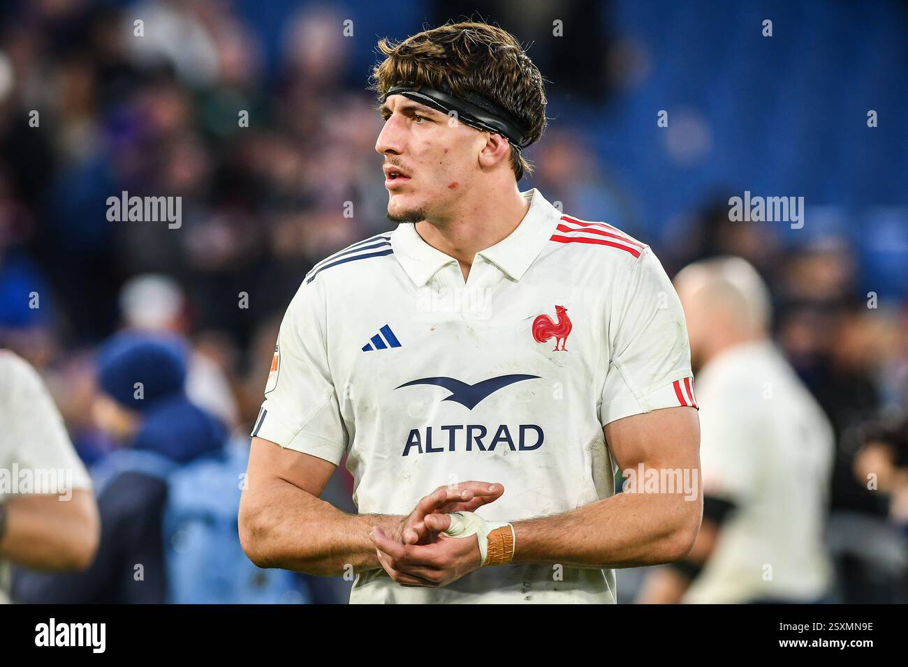Oscar JEGOU of France during the 2025 Six Nations Championship, rugby ...